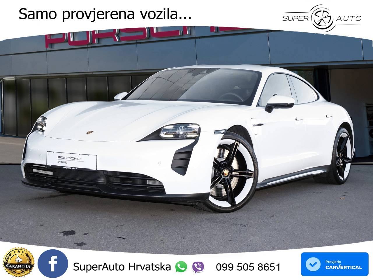 Porsche Taycan 408 KS, CHRONO+PARK+GR SJED+KAM, 2022 god.