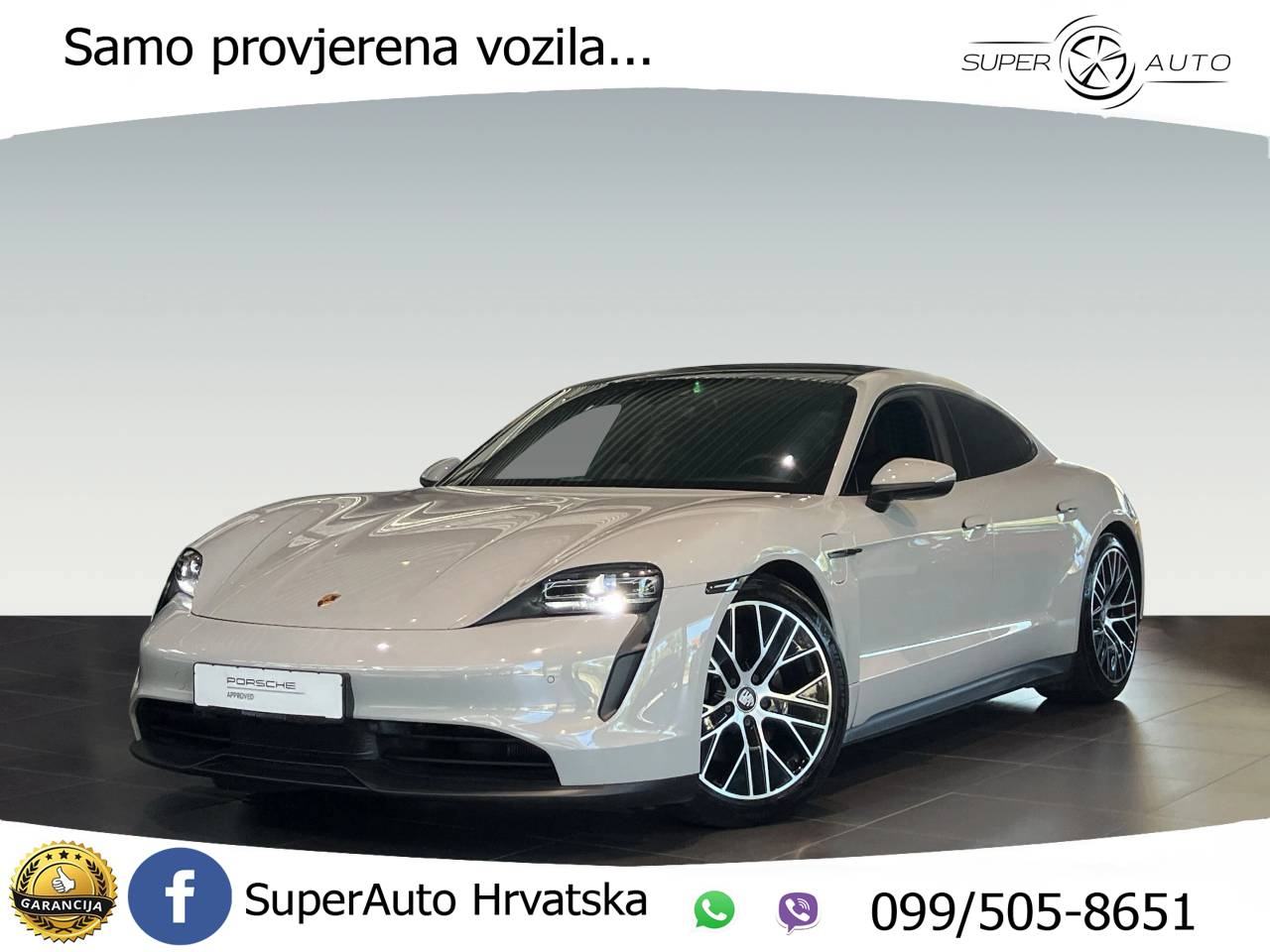 Porsche Taycan 408 KS, ZRAČNI+KAM+GR SJED+PANO+BOSE+CHRONO, 2021 god.