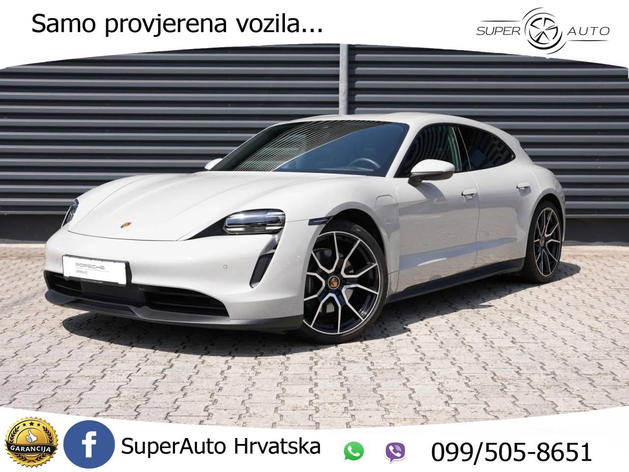 Porsche Taycan Sport Turismo 408 KS, ZRAČNI+KAM+GR SJED+BOSE+CHRONO ...
