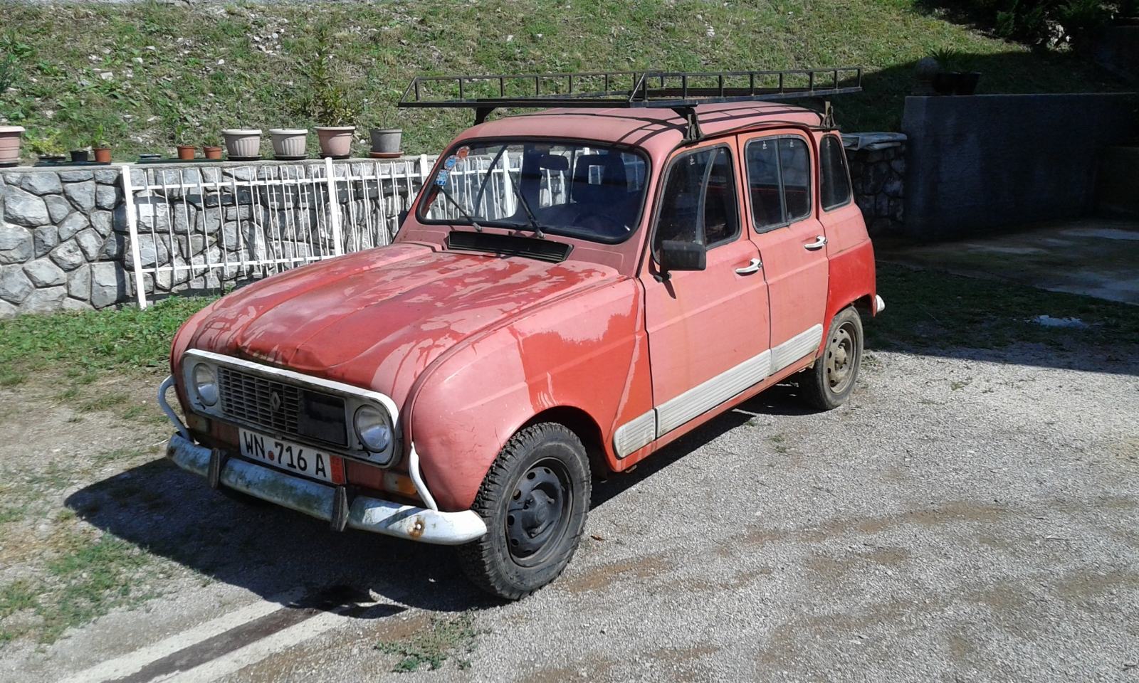 Renault 4 GTL, 1990 god.