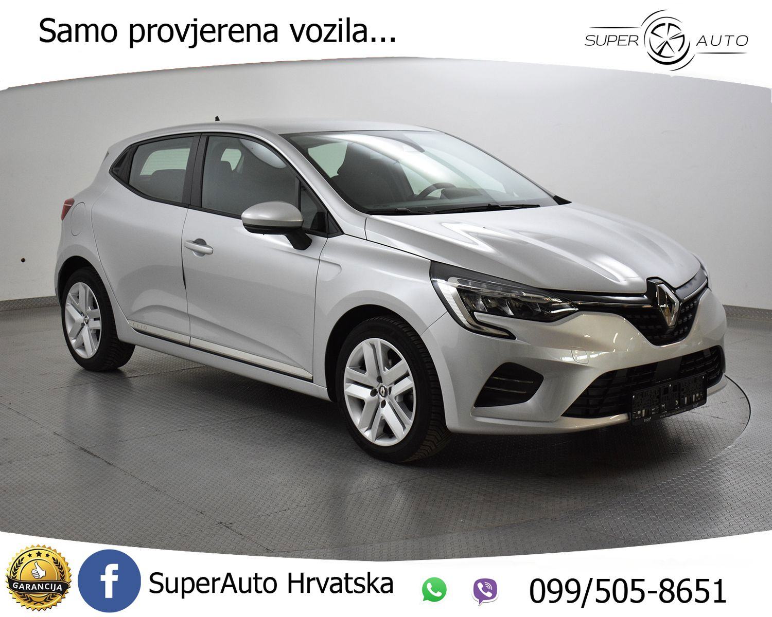 Renault Clio 1.0 SCe V Zen 67 KS, TEM+SHZ+PDC+MFL+DAB, 2021 god.