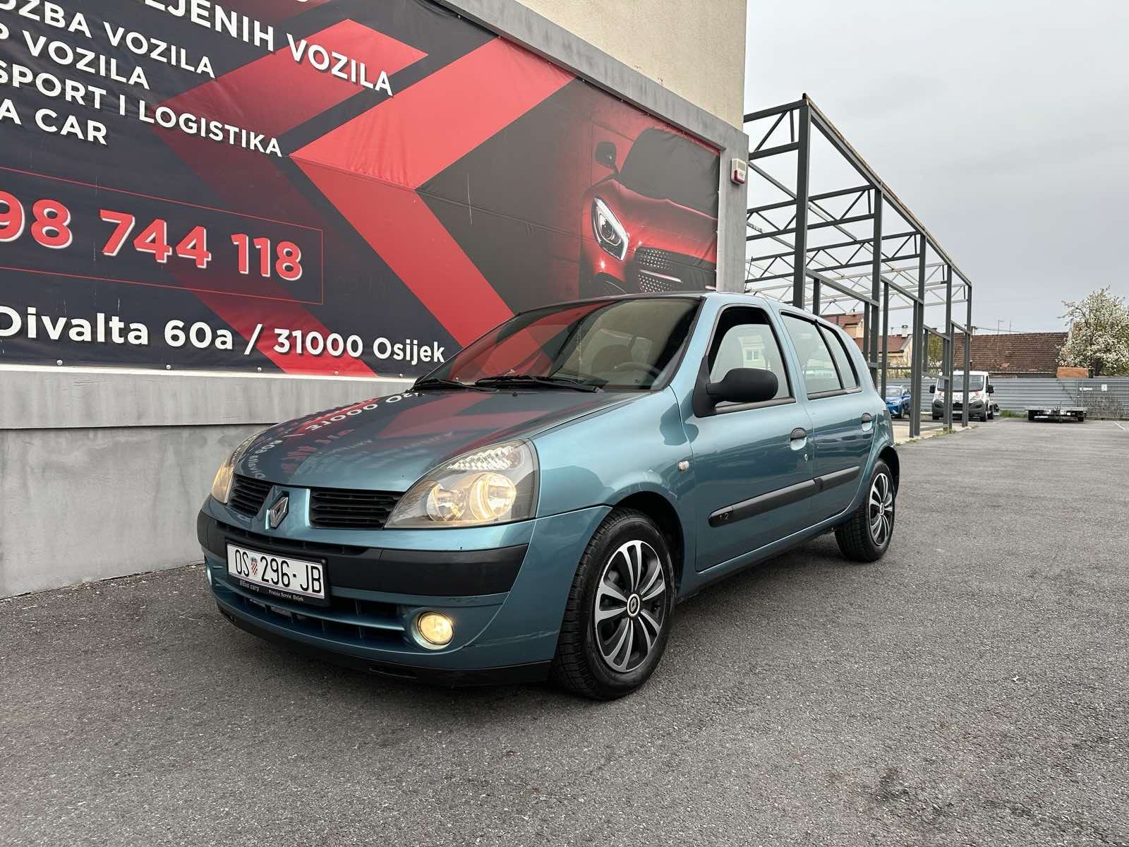 Renault Clio 1,2 KLIMA-PLIN-REG 03/2025-NA IME-OČUVAN-HR VOZILO, 2005 god.