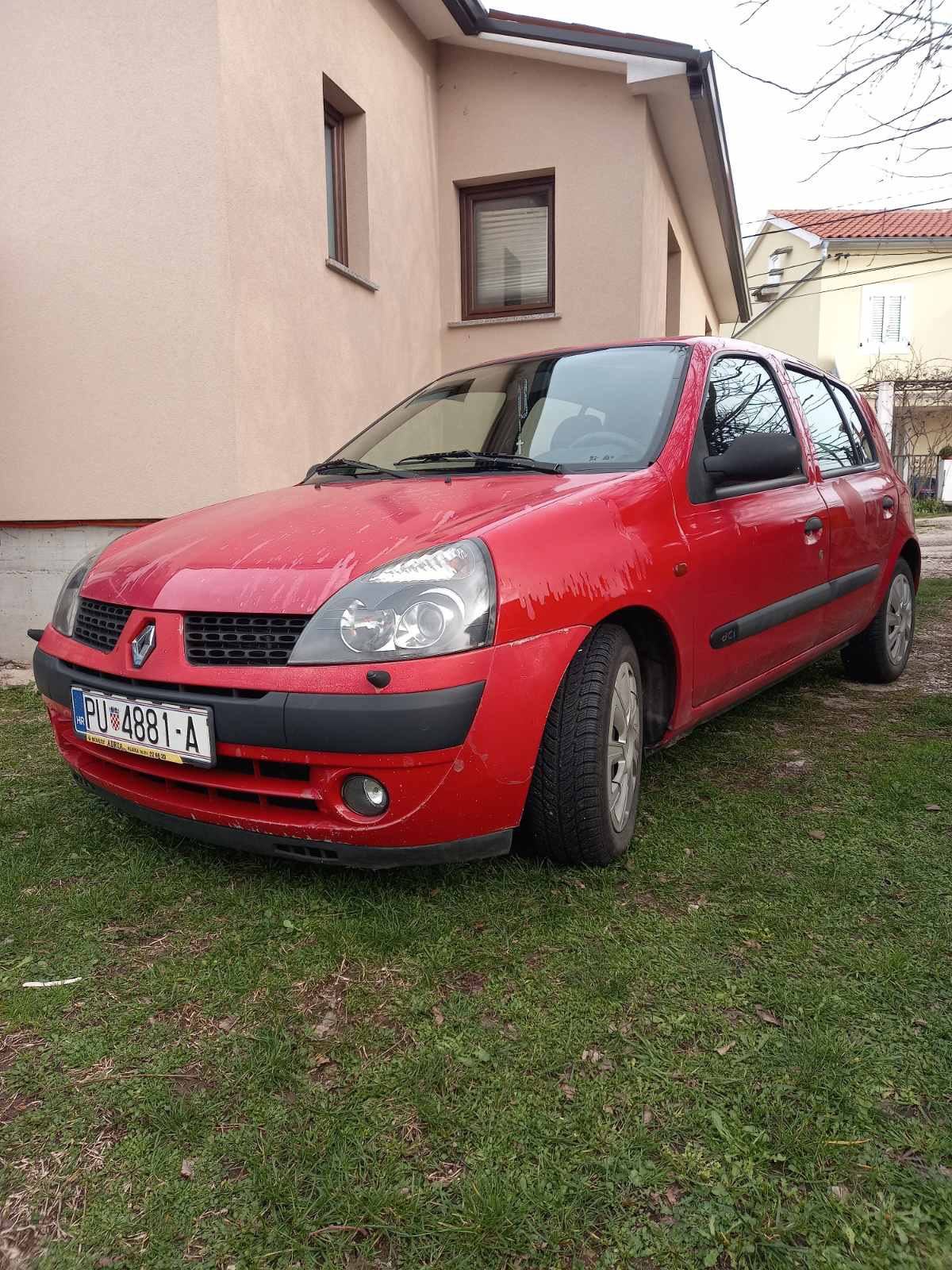 Renault Clio 1,5 dCi, 2002 god.