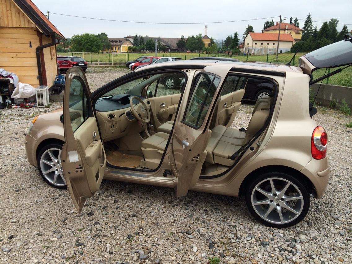 Renault Modus 1,5 dCi INITIALE PARISPANORAMA KROV 6 BRZINA ODLICAN ...