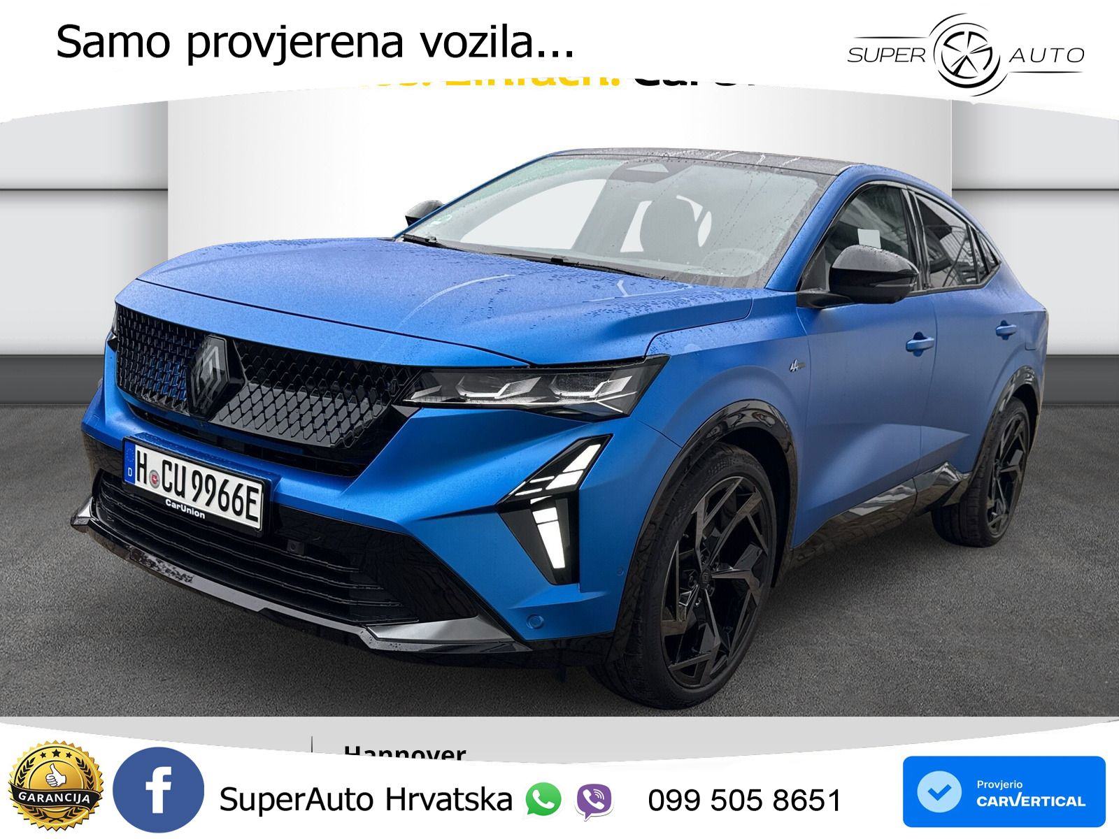 Renault Rafale 1.2 E-Tech Aut. 4X4 Atelier Alpine 300 KS, MATRIX+ACC+G ...