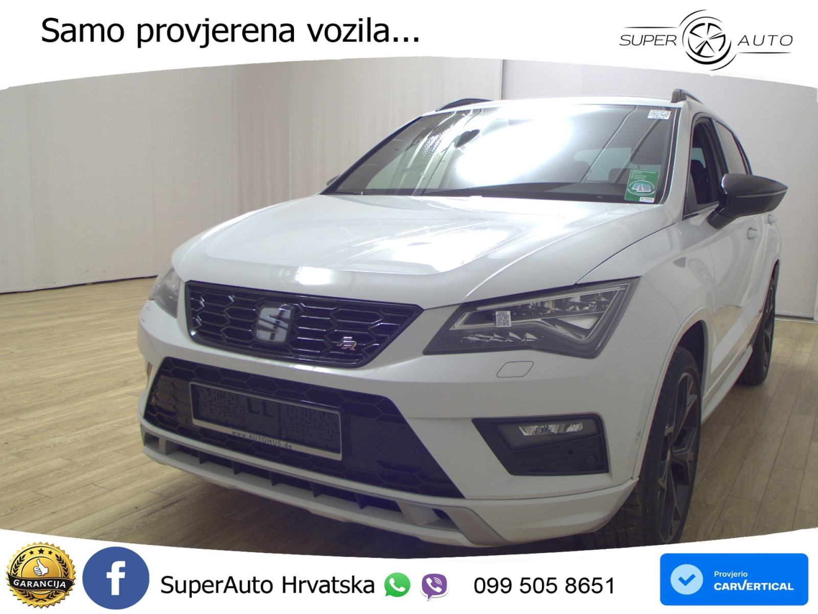 Seat Ateca 2.0 TDI DSG FR-Line 150 KS, ACC+VIRT+GR SJED+LED+KAM+PARK ...