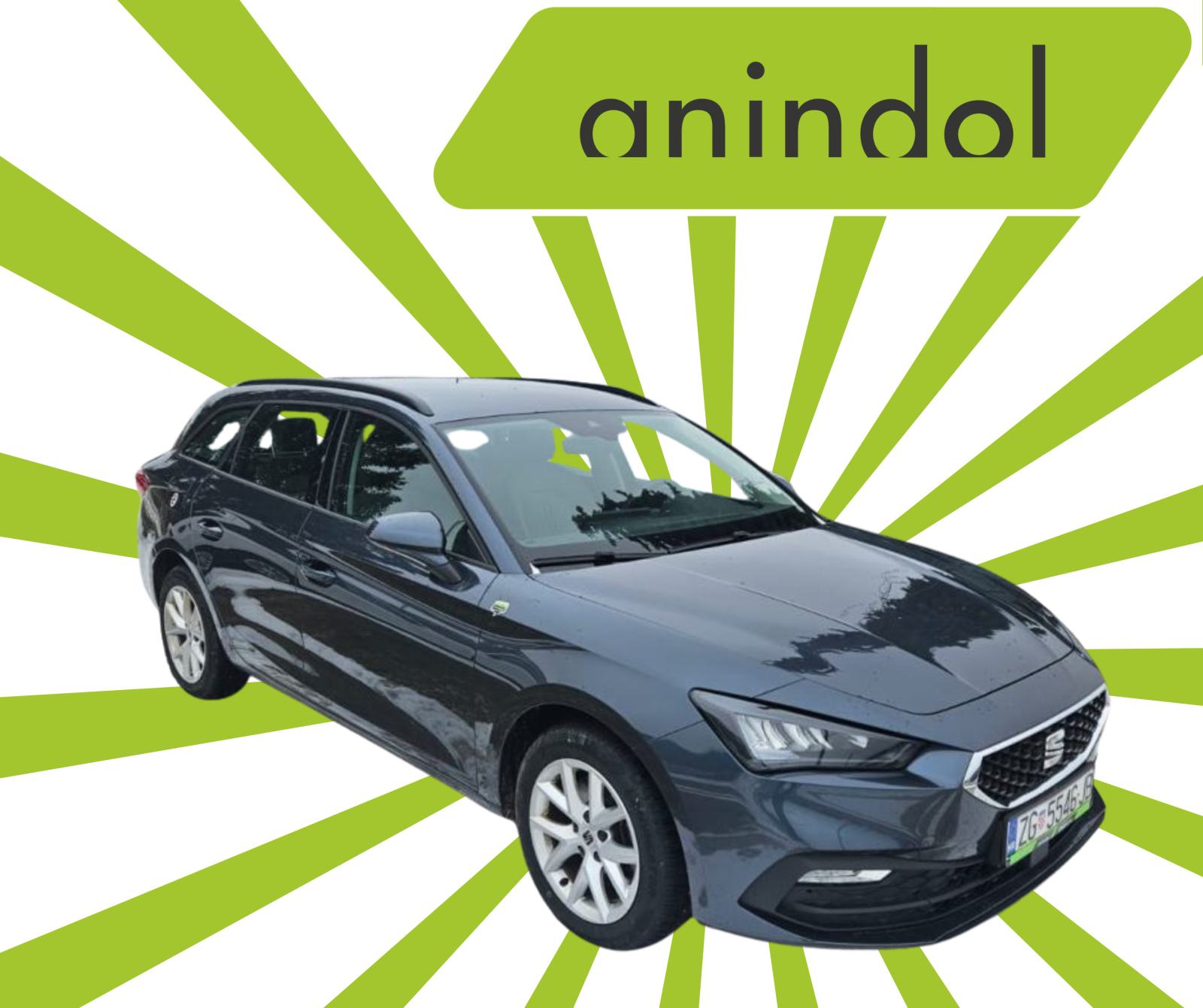Seat Leon 2,0 TDI /PDV /HR /servisiran /rata 243 € /Anindol, 2023 god.