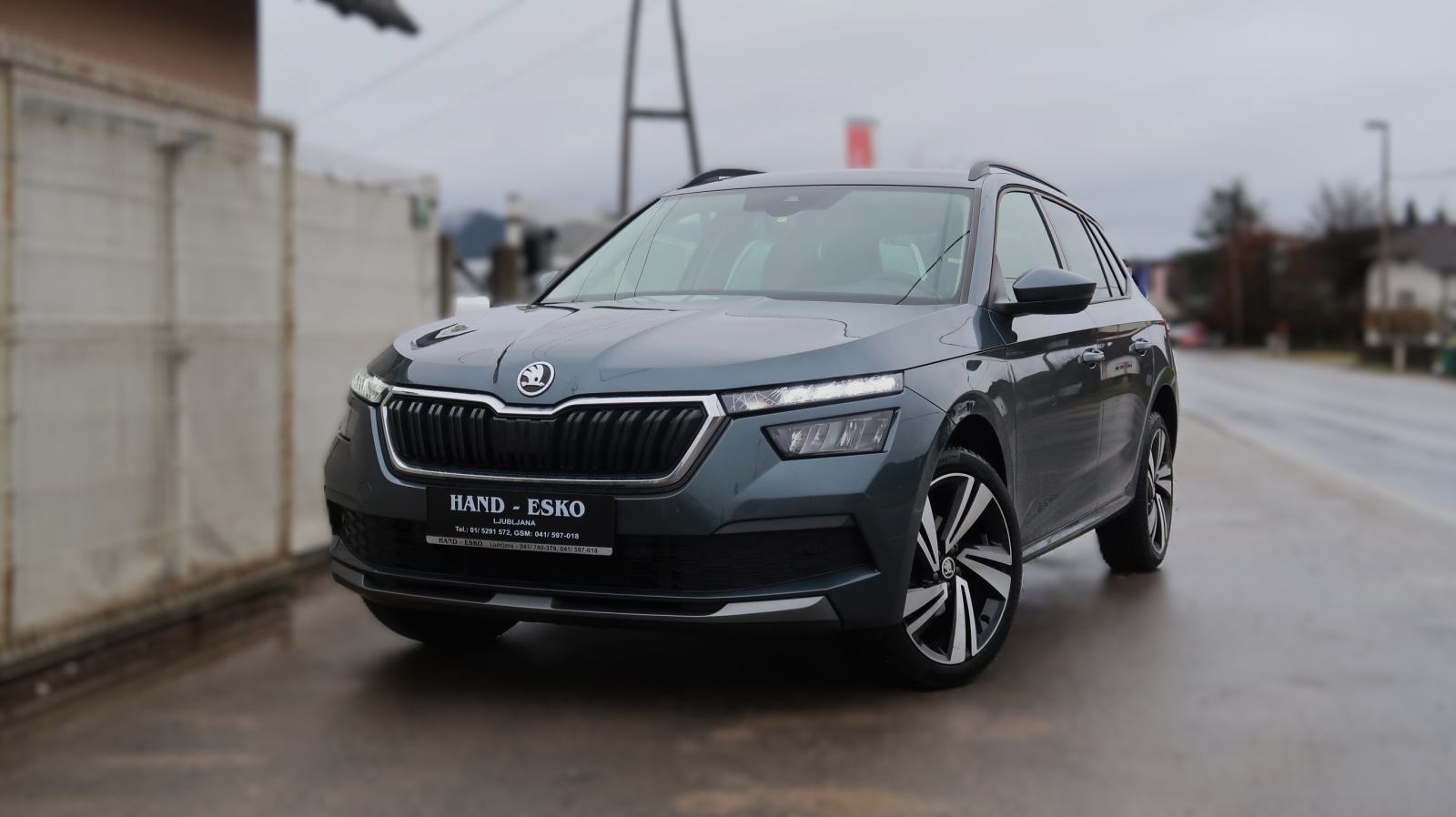 Škoda Kamiq 1,0 TGI 66 KW BENZIN+PLIN - STYLE_LED_ALU_PDC_KAMERA, 2021 god.