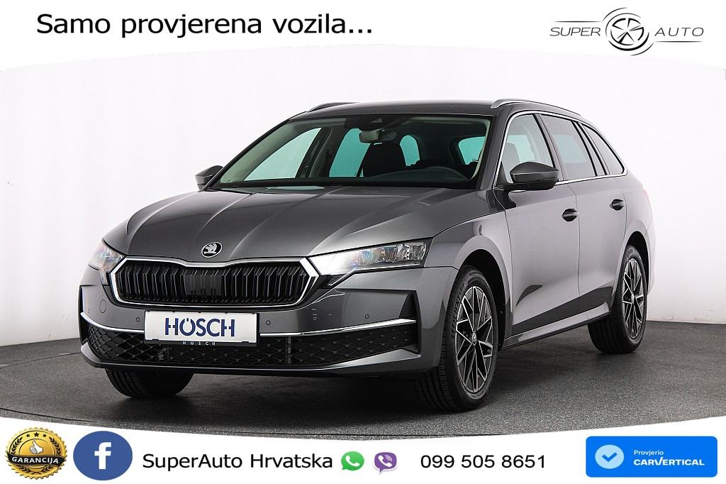 Škoda Octavia Combi 2.0 TDI DSG Selection 150 KS, KAM+LED+GR SJED+ASIS, 2025 god.