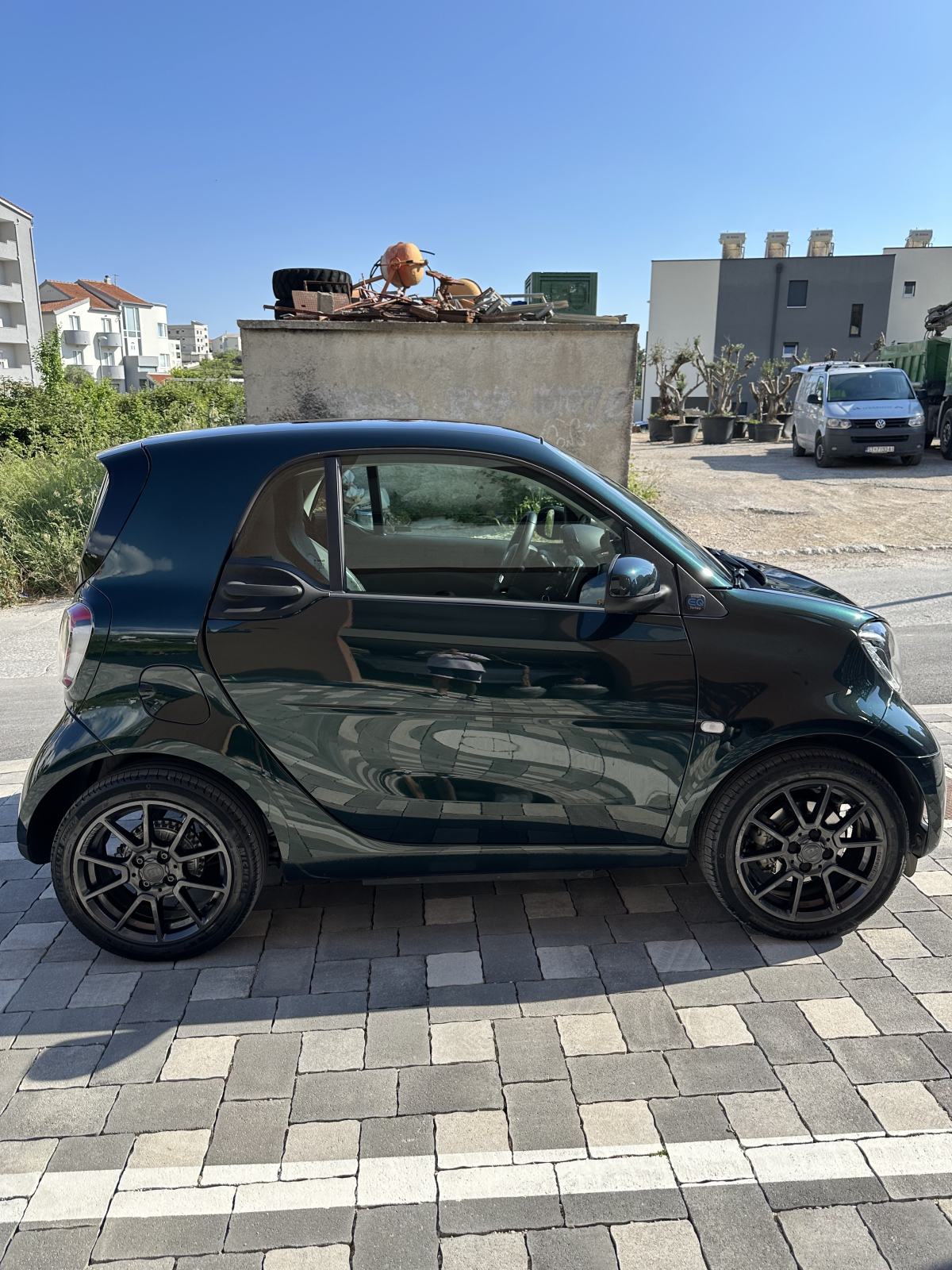 Smart EQ PRIME,2021,03/26,british green,brabus FIKSNO,HITNO, 2021 god.