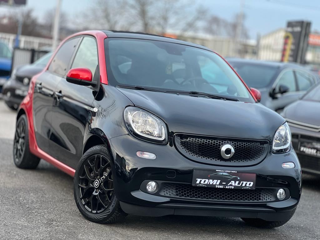 Smart forfour TURBO 90KS,AUTOMATIK,DIG.KLIMA,PANO,AMBIENT,KAMERA, 2017 god.