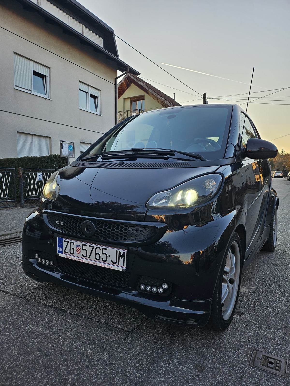 Smart fortwo coupe Brabus, 2008 god.