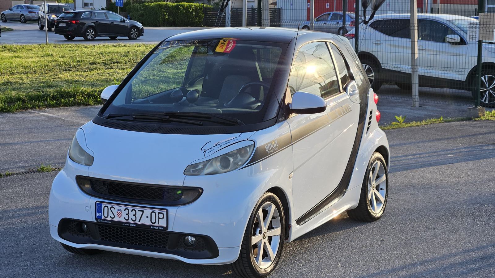 Smart fortwo coupe Pure 132 TKM KLIMA REG 2/2026, 2010 god.