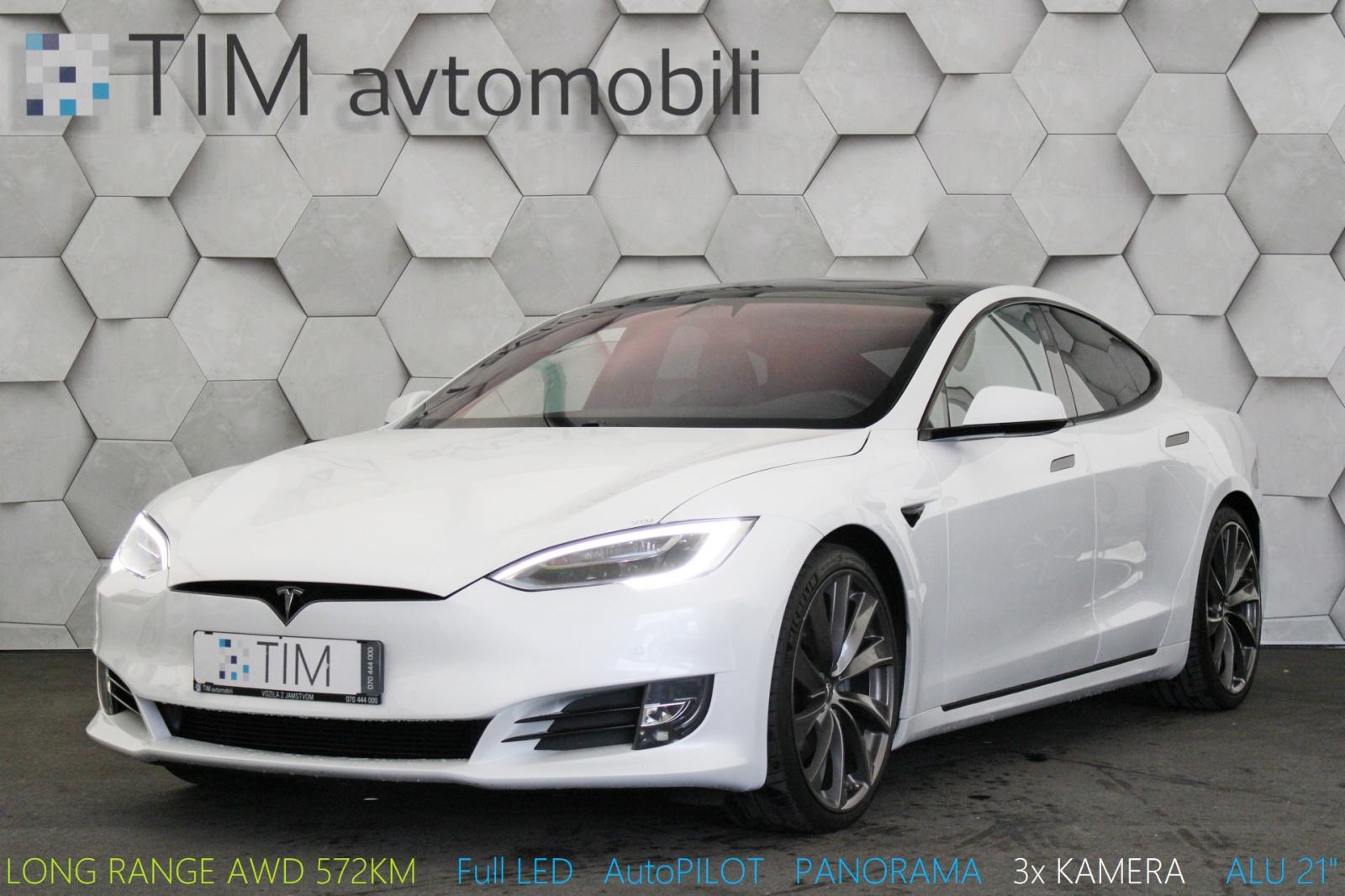 Tesla Model S 100D Long Range AWD Full LED COCKPIT AutoPILOT, 2020 god.