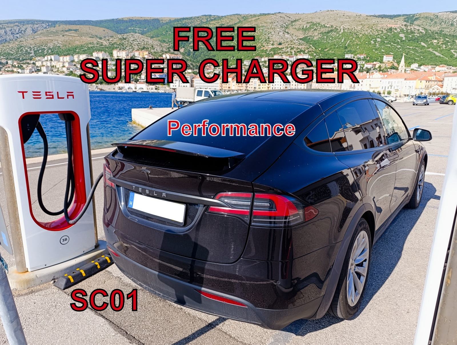 Tesla Model X P90D FREE SUPERCHARGER SC01, 2016 god.
