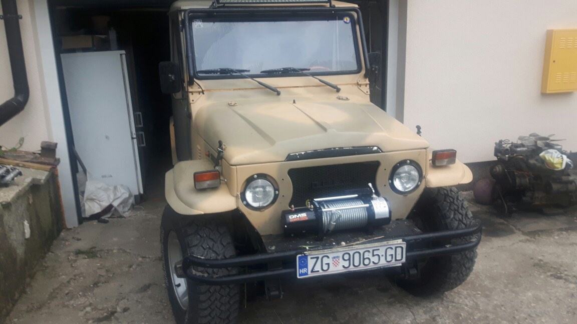 Toyota Land Cruiser Delta mini cruser, 1982 god.