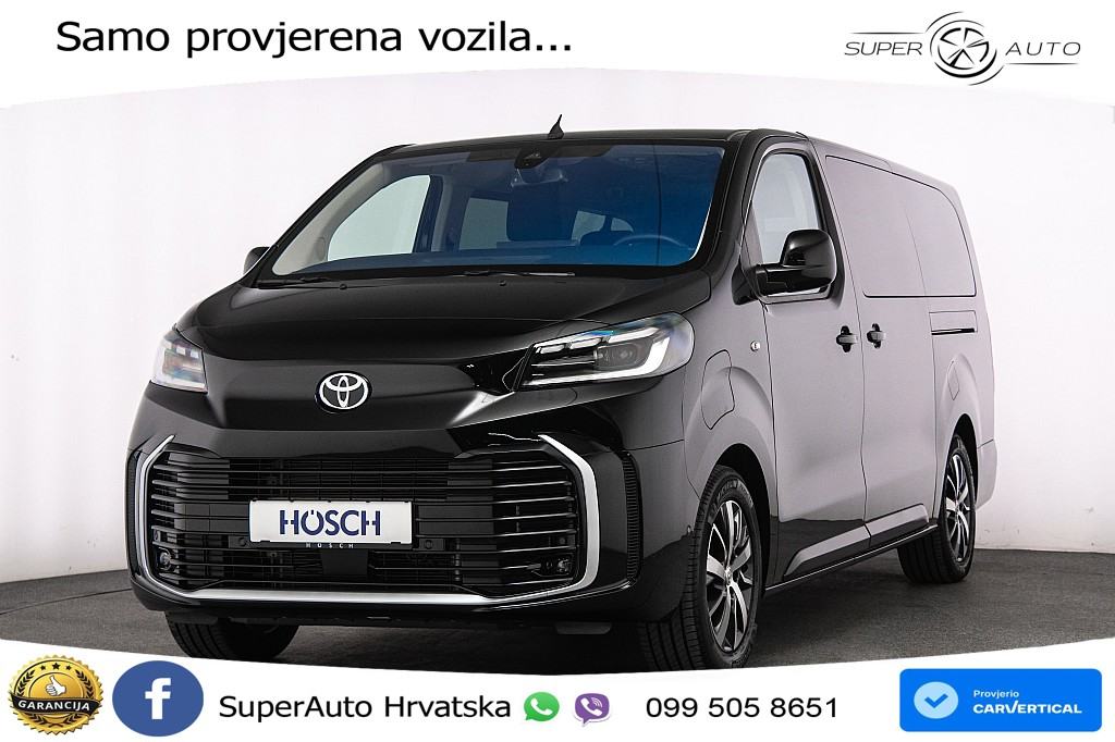 Toyota Proace Verso 75 kWh Family 136 KS, 8-SJED+LED+ACC+GR SJED+KAM+P, 2024 god.