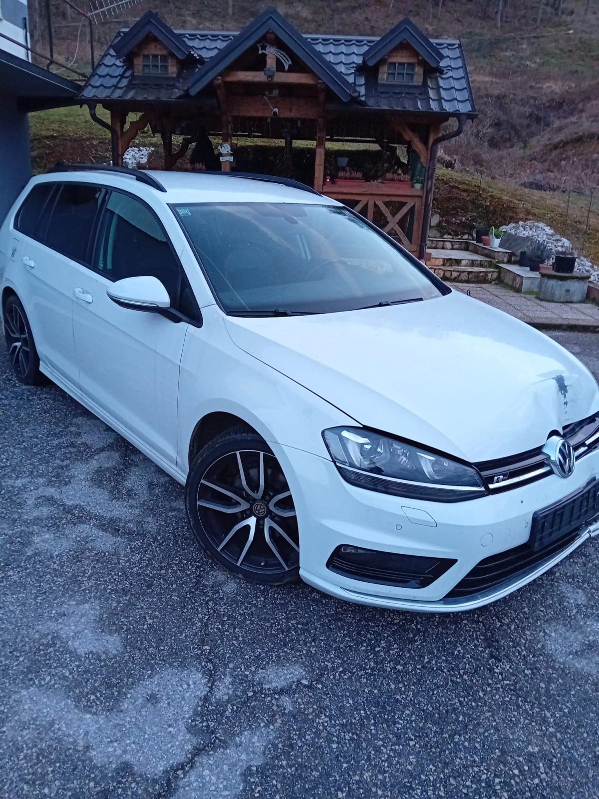 Volkswagen Golf 7 variant R-line tdi DSG LAKŠI KARAMBOL, 2015 god.