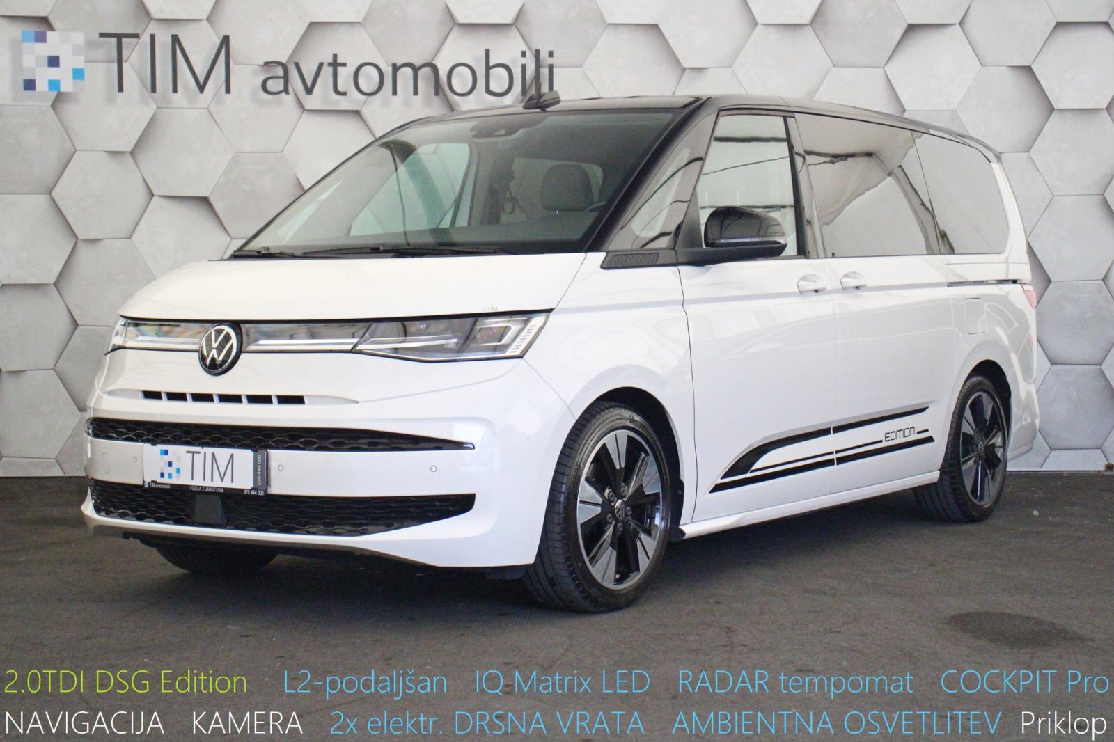 VW T7 Multivan L2 2.0TDI DSG EDITION COCKPIT RADARtemp V.KUKA KAMERA ...