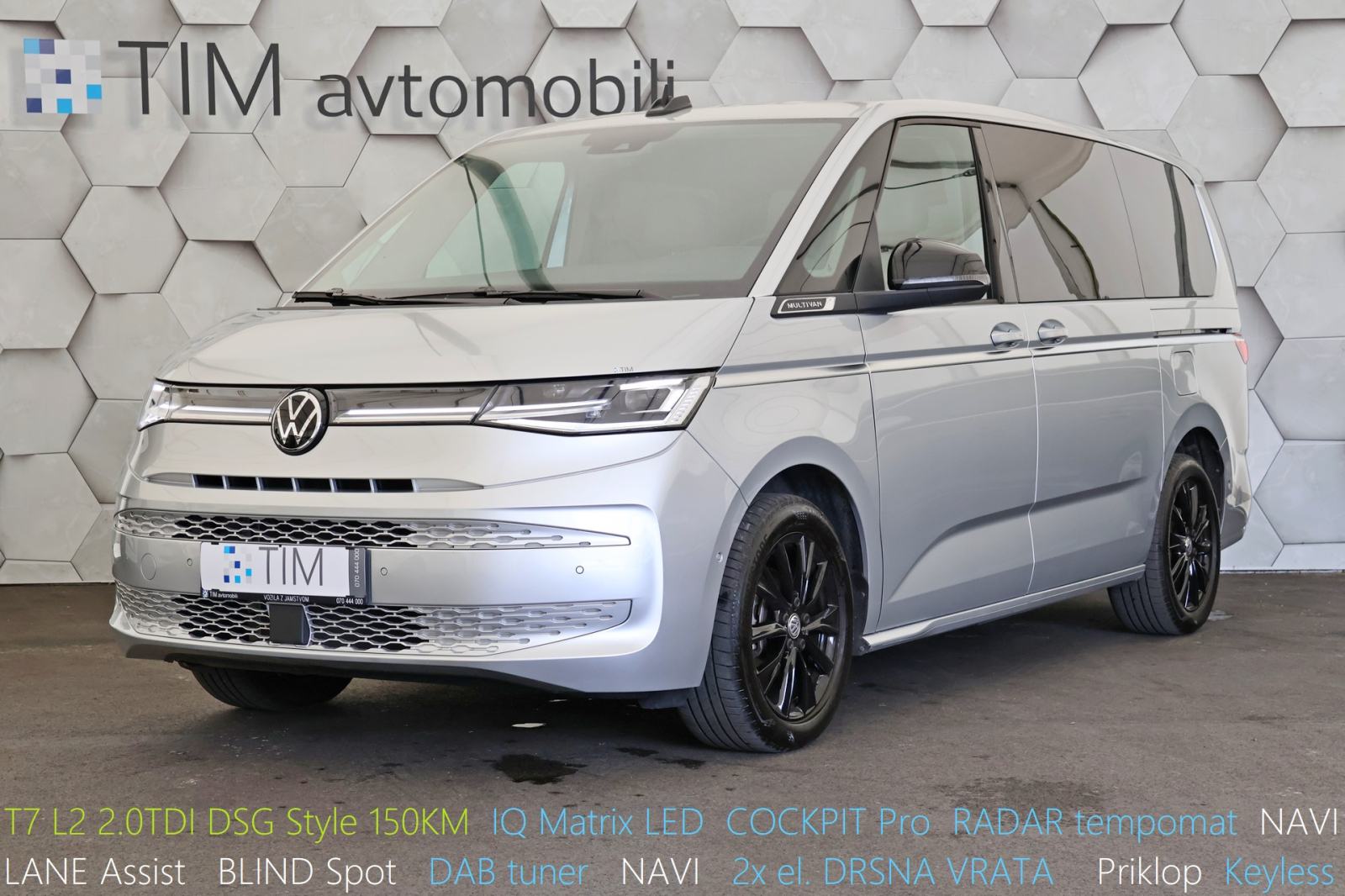 Volkswagen Multivan T7 L2 2.0TDI DSG Style IQ Matrix COCKPIT NAVI, 2023 ...