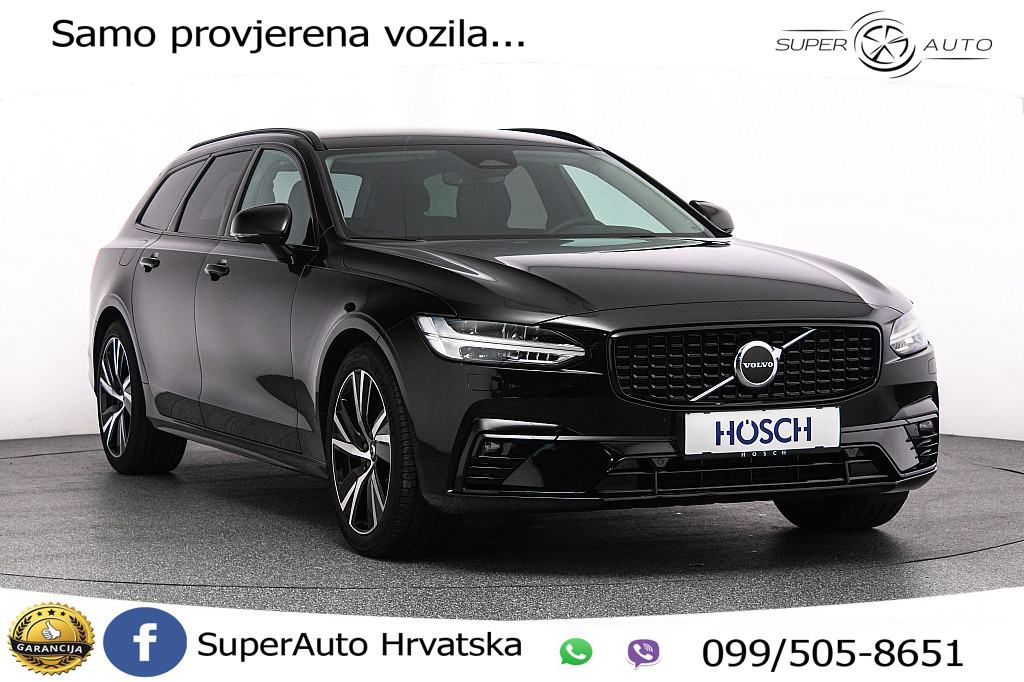 Volvo V90 B4 Aut. Plus Dark, 197 KS, VIRT+ACC+LED+KAM+SHZ+KOŽA+ASIST ...