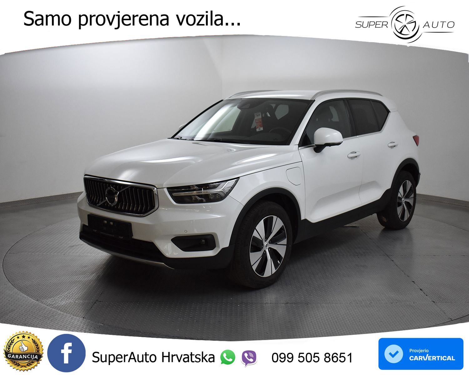Volvo XC40 1.5 Recharge Aut. Inscription 261 KS, LED+360+GR SJED+VIRT+, 2021 god.