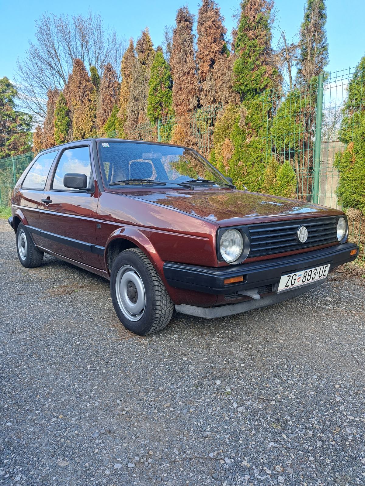 VW Golf 2 GL D, 1991 god.