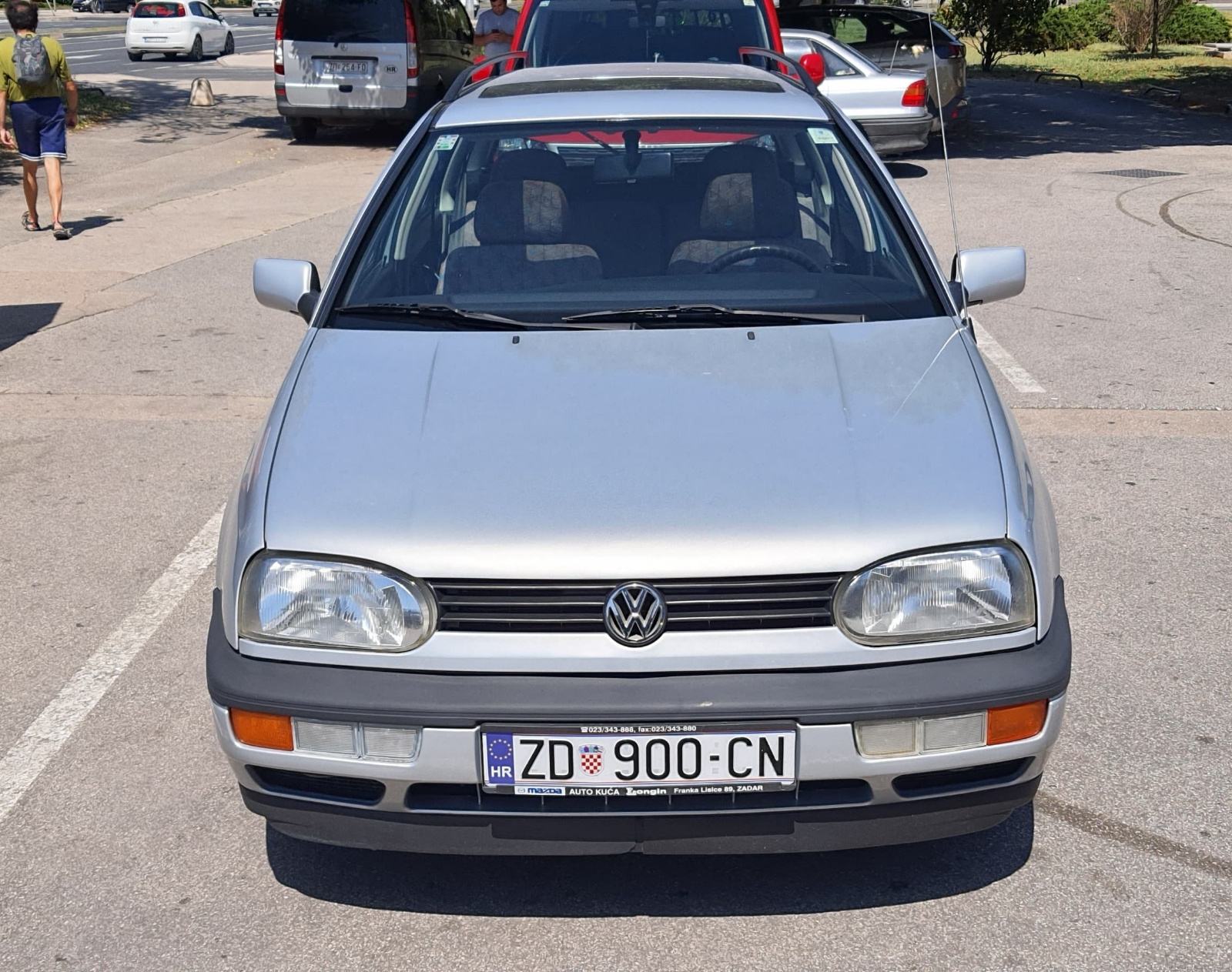 VW Golf 3 karavan, 1.9 TD, kuka za vuču, izvrsno očuvan, garažiran ...