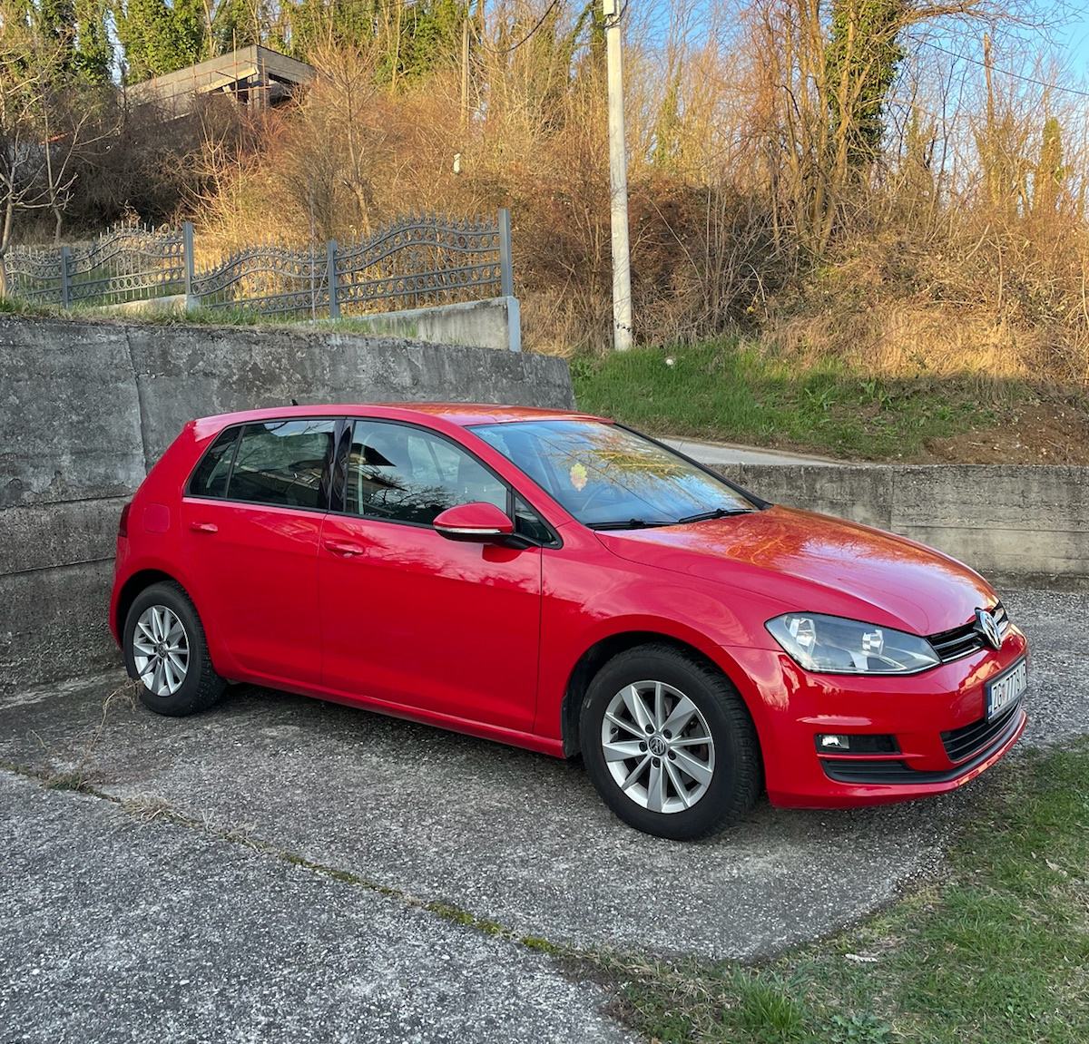 VW Golf 7 Rabbit BMT, HR AUTO, 129tkm, 81kW, reg 6/2025., 2016 god.