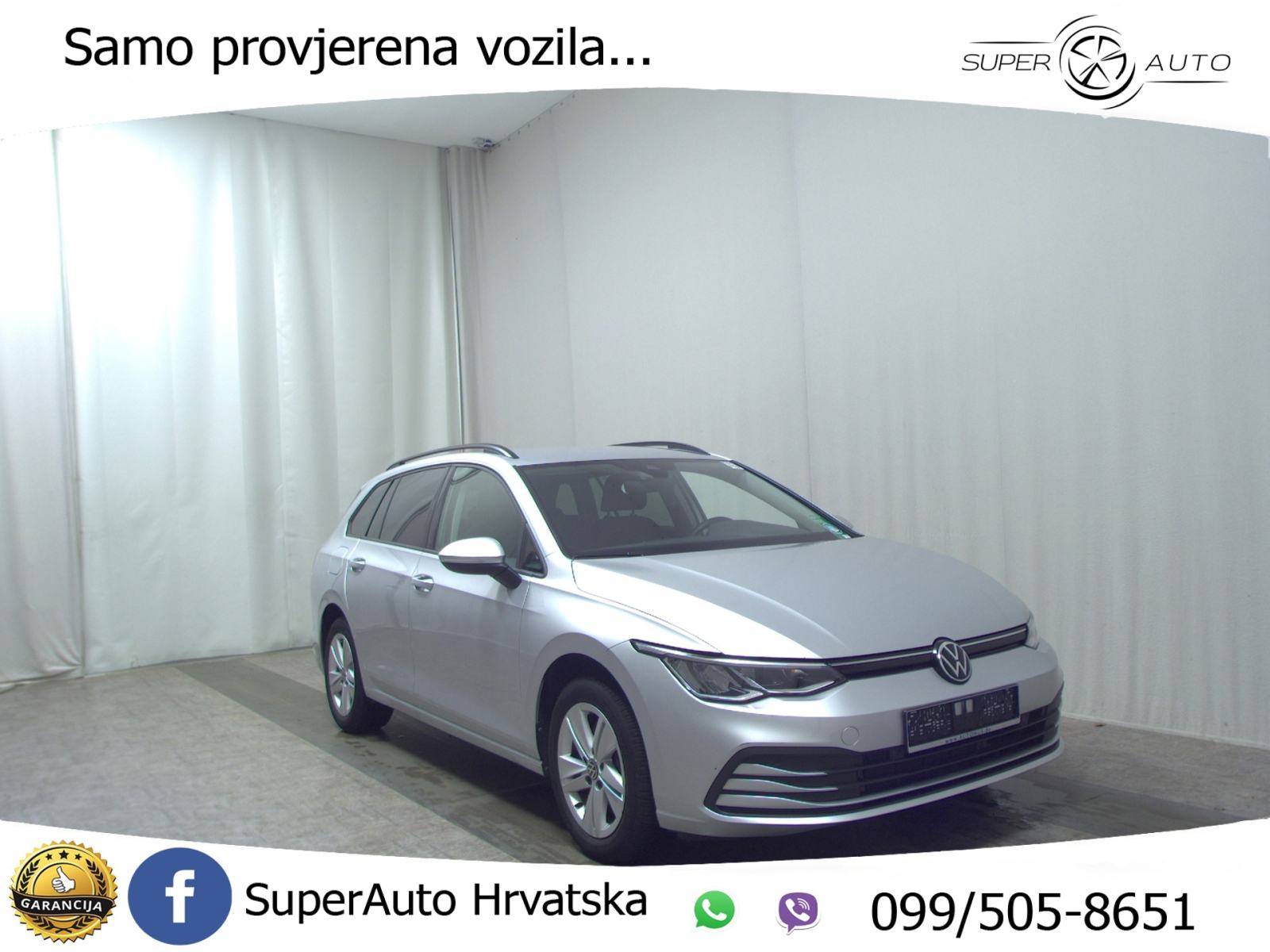 VW Golf-8 Var. 2.0 TDI Aut. Life 150 KS, ACC+KAM+SHZ+LED+VIRT+ASIST ...