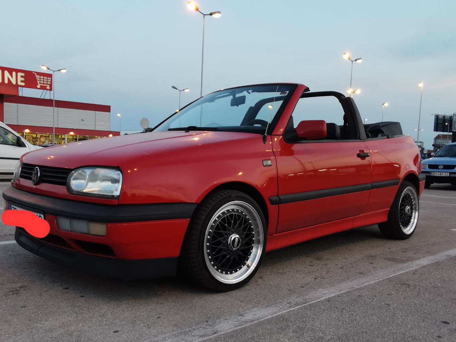 VW Golf 3 Cabrio (MK3 Cabriolet), 1993 god.