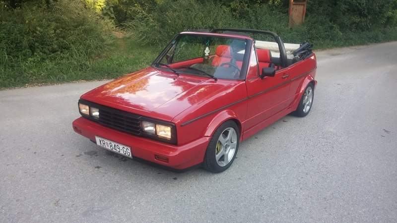 HITNO!! VW Golf I cabrio, 1982 god.