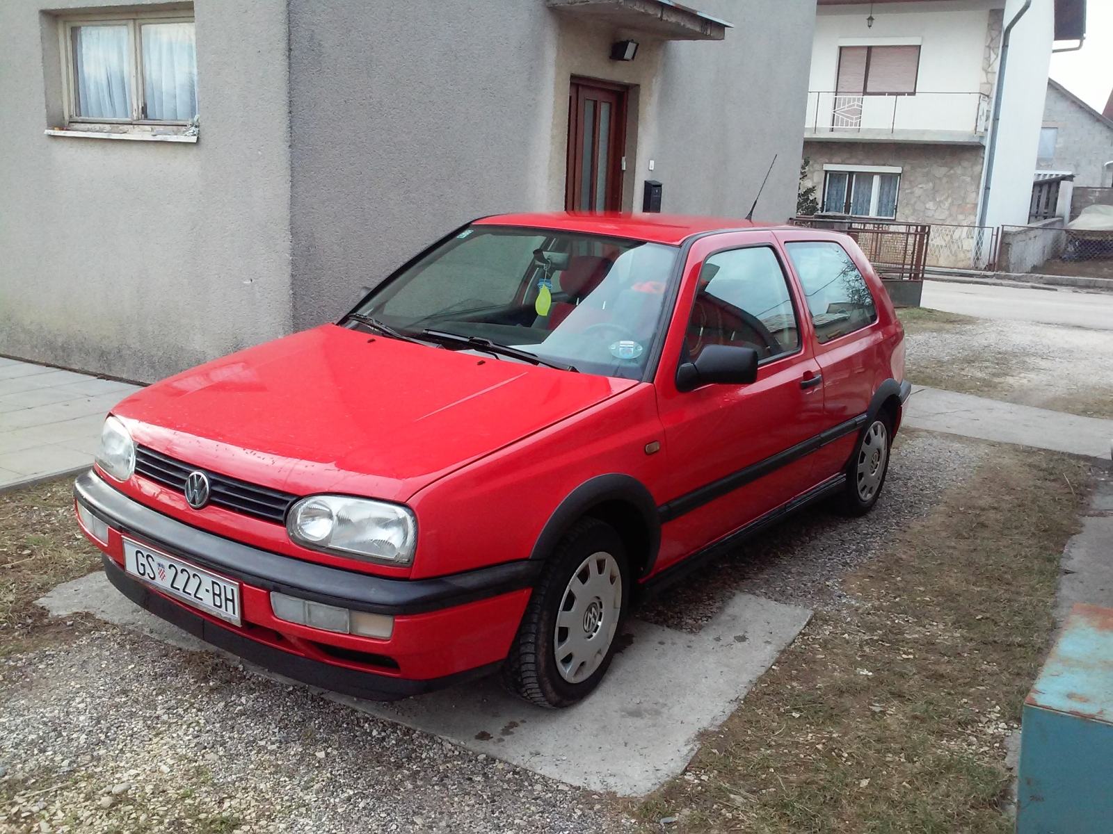 VW Golf III 1.9 SDI, 1996 god.