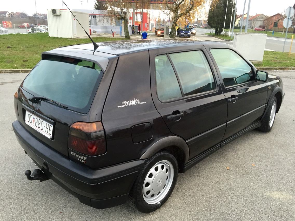 Golf 3 1.9 Tdi gt special 110konja prvi vlasnik odličan, 1996 god.