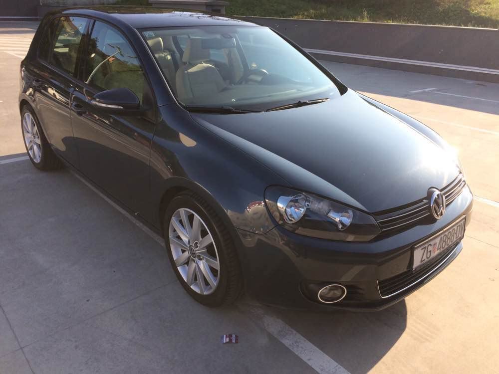 VW Golf VI 1,4 TSI 160KS highline, twincharger, 119000 km,auto iz HR ...
