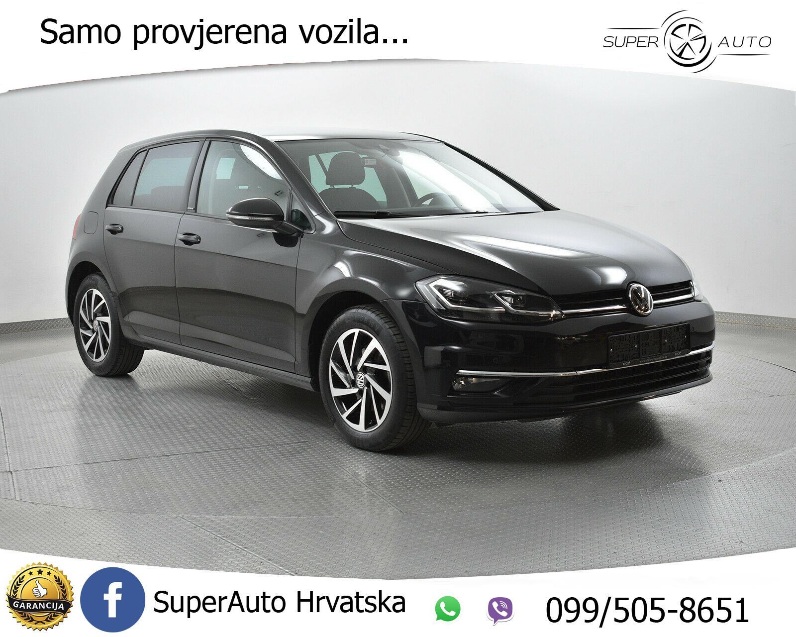 VW Golf VII 2.0 TDI IQ.Drive 150 KS, NAVI+KAM+LED+ACC+DAB, 2019 god.