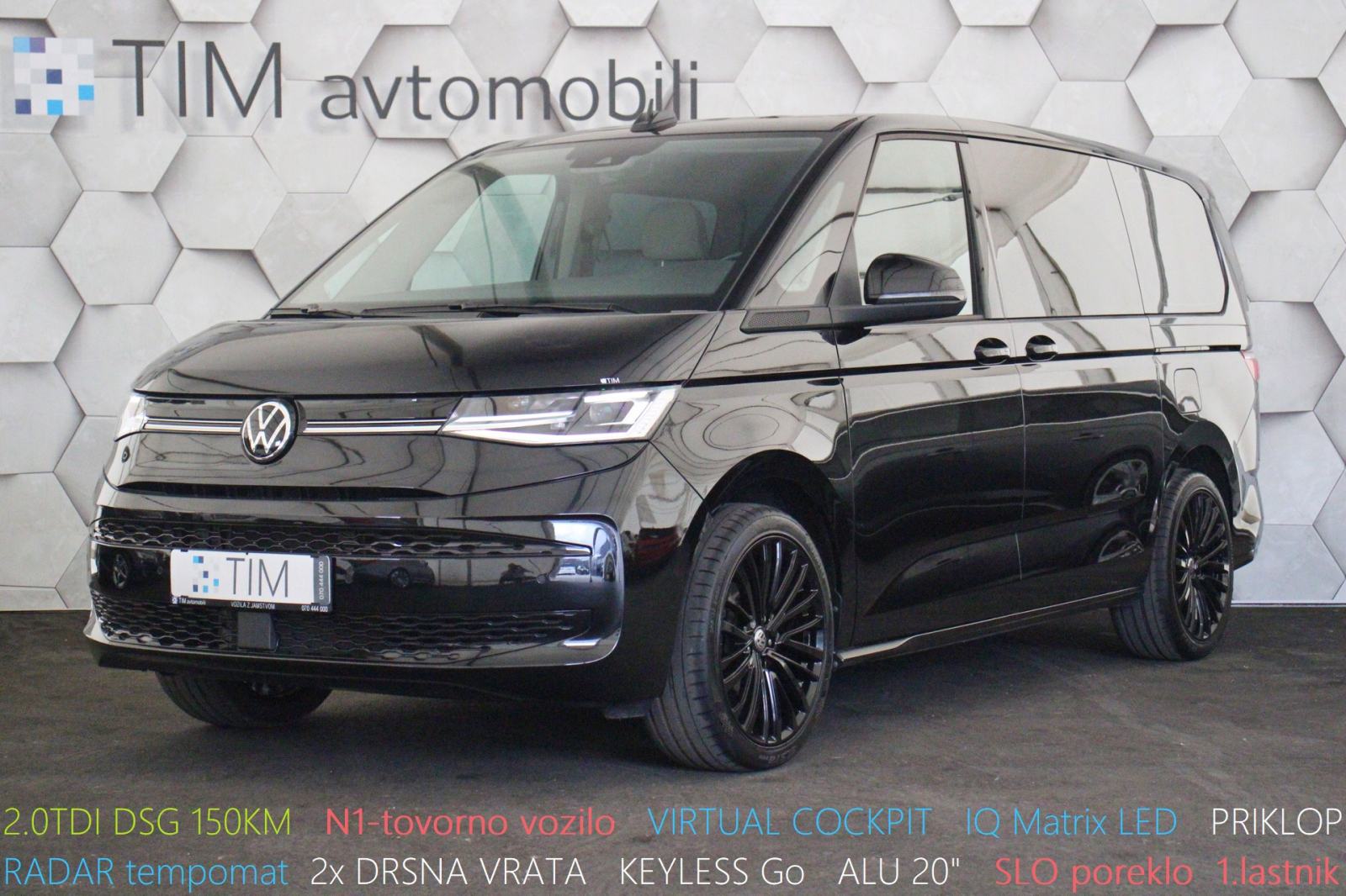 Volkswagen Multivan T7 N1-teretni L2 2.0TDI DSG COCKPIT MATRIX RADAR ...