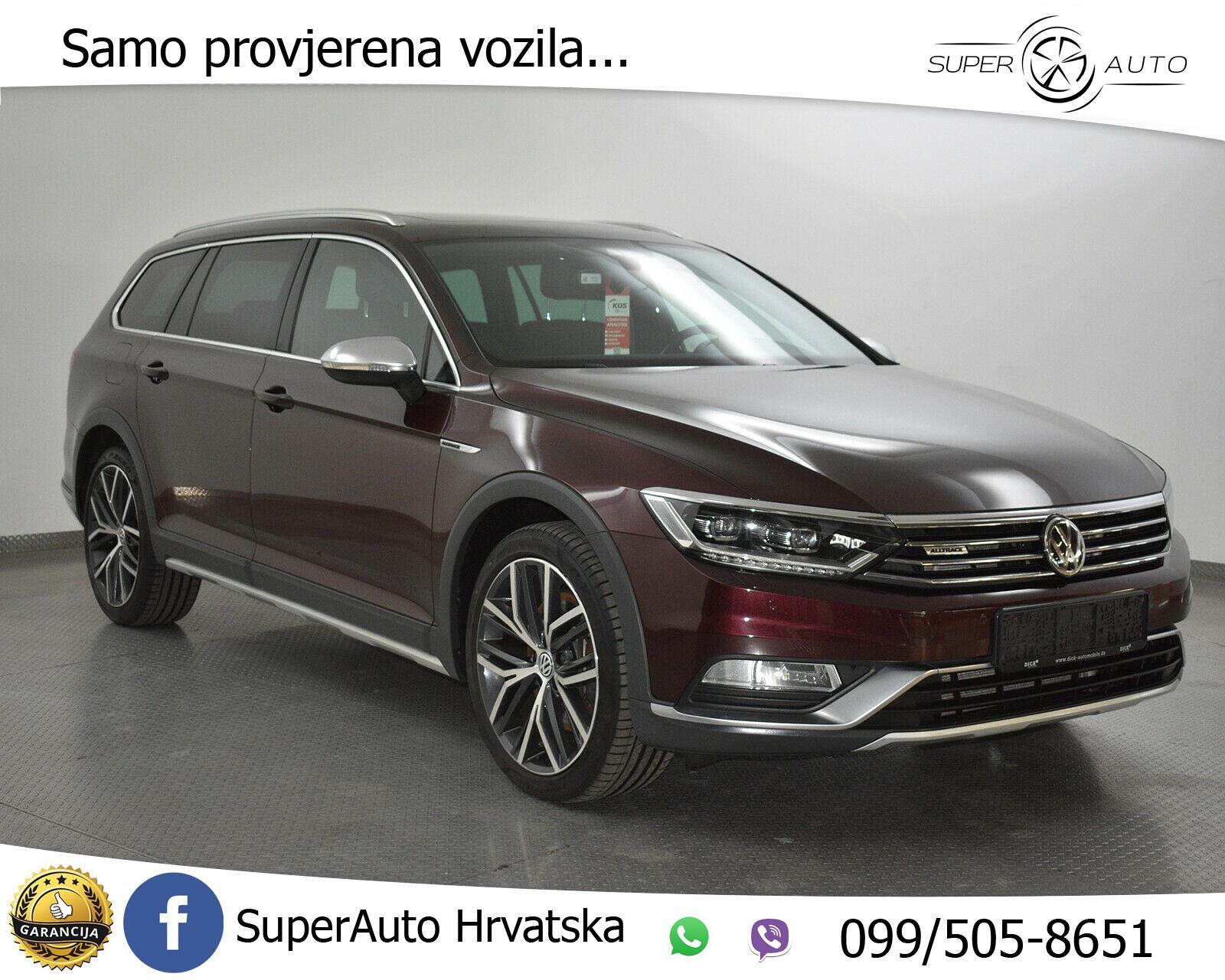 VW Passat Alltr. 2.0 TDI 4M. LED+PANOR+19, 2016 god.