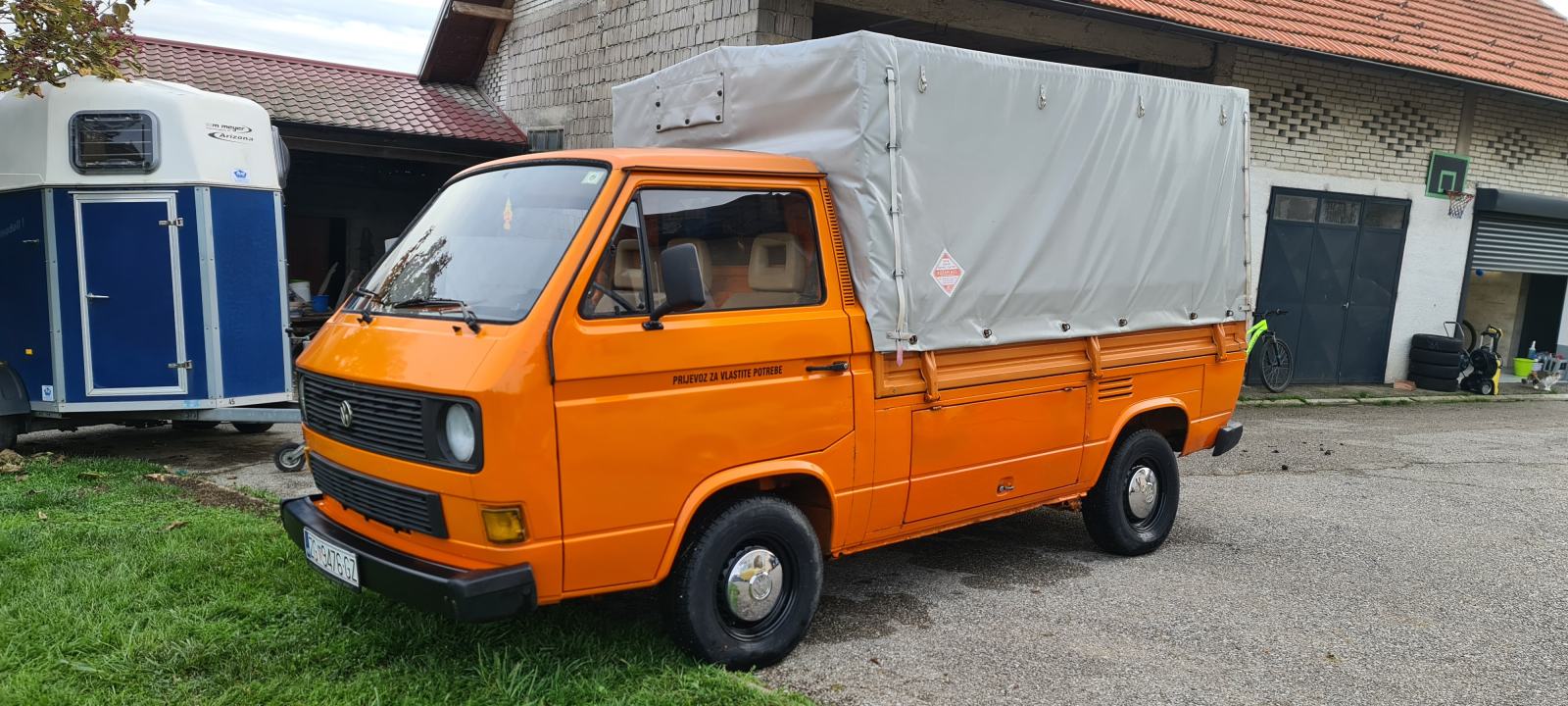VW Transporter T3 Single Cab, 1987 god.