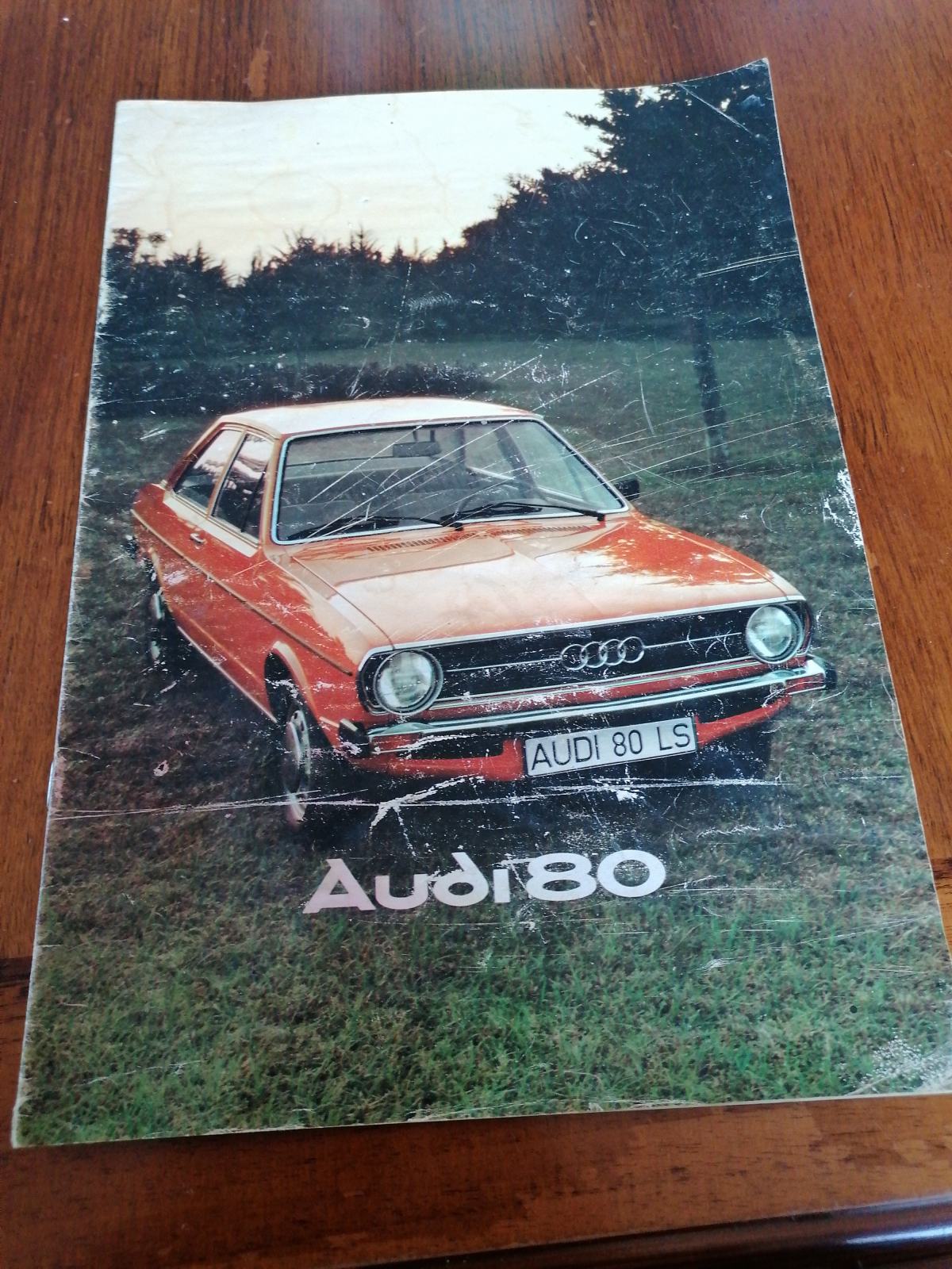 Audi 80 LS katalog iz 1975