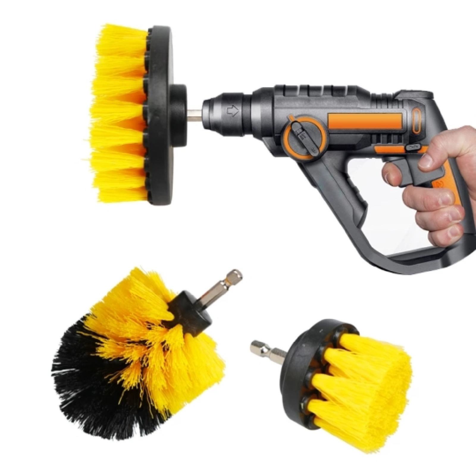 Četke za čišćenje za aku bušilice (3kom.) - NOVO