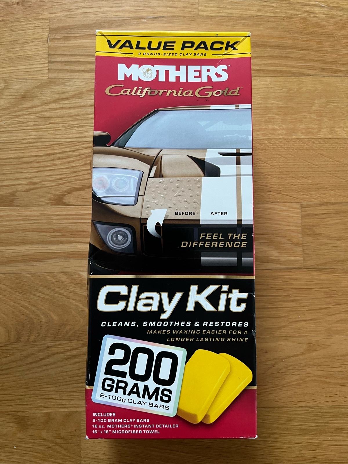 Mothers California Clay Bar kit