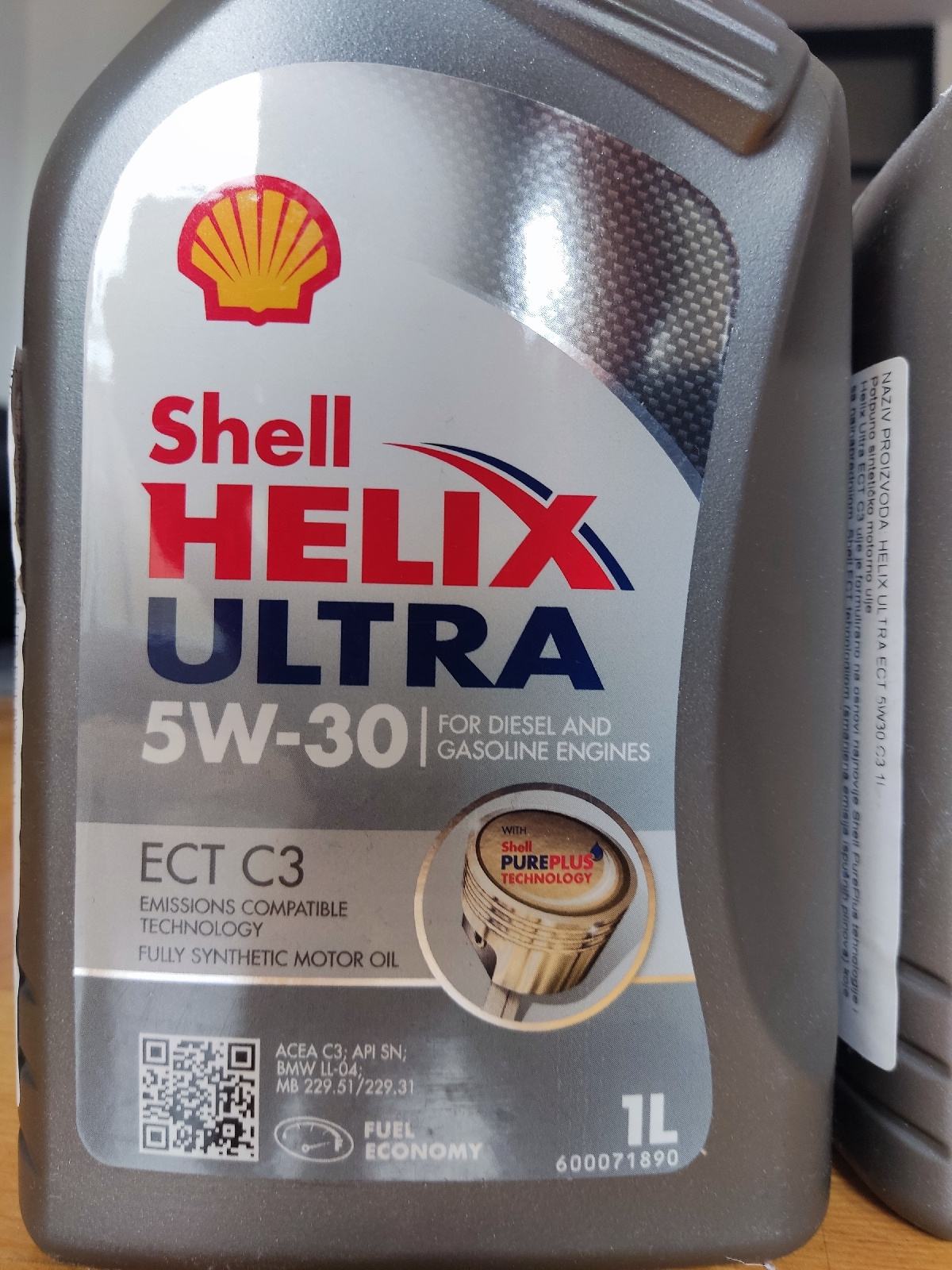 Shell Helix ultra Ect- C3 5w-30