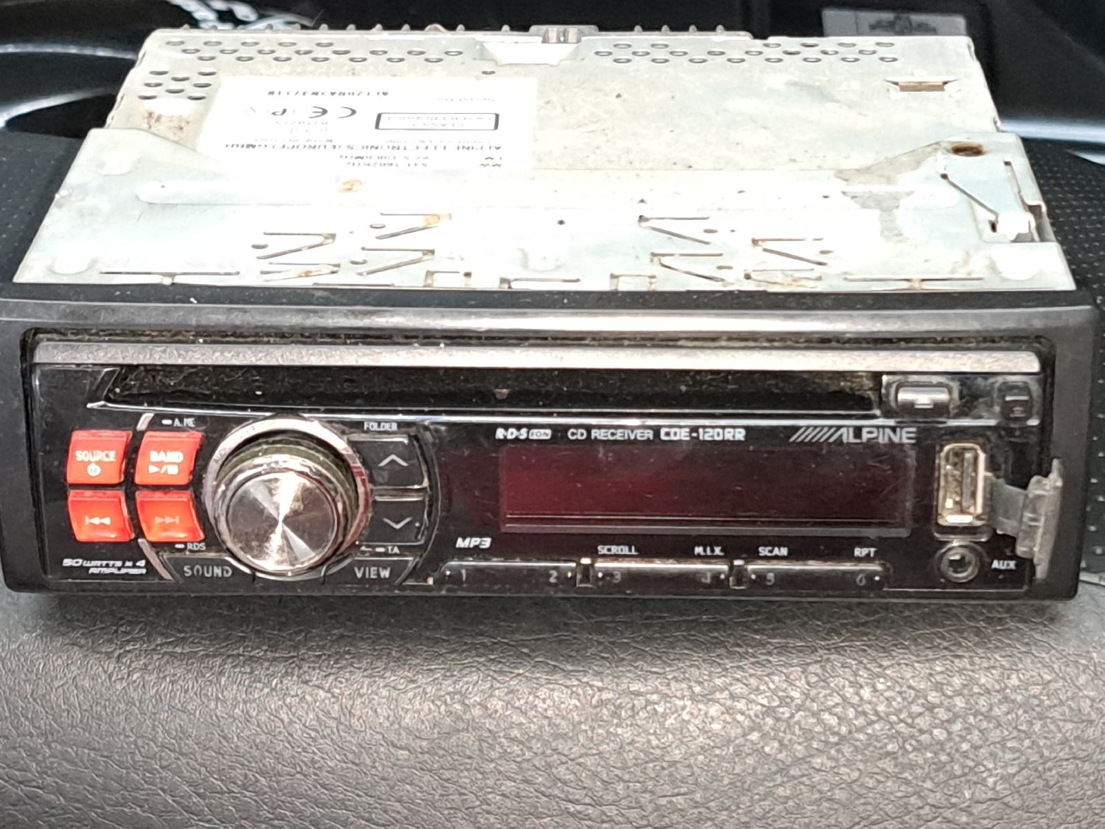 auto radio ALPINE CDE-120RR