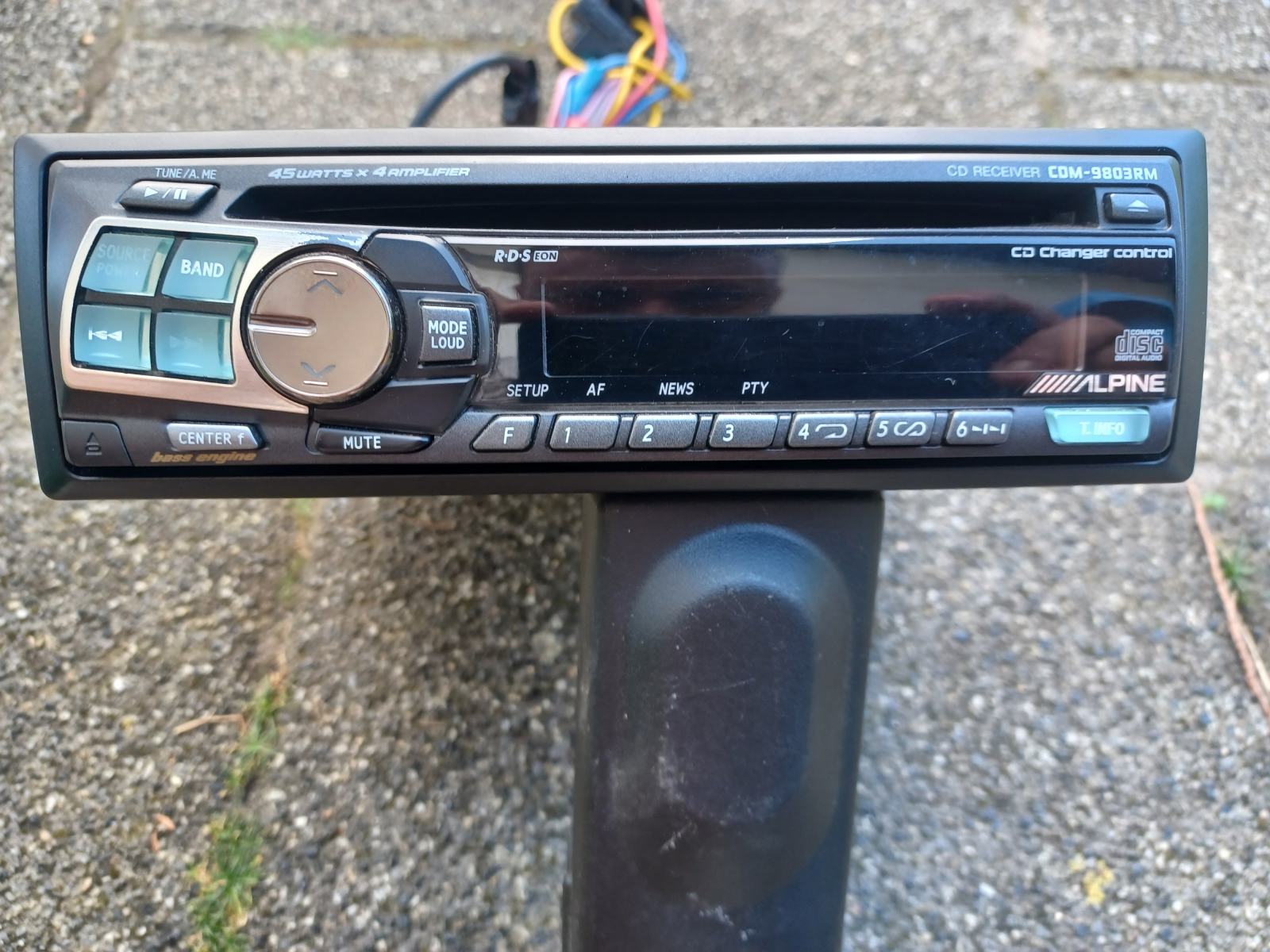 ALPINE auto radio Alpine CDM-9803 RM