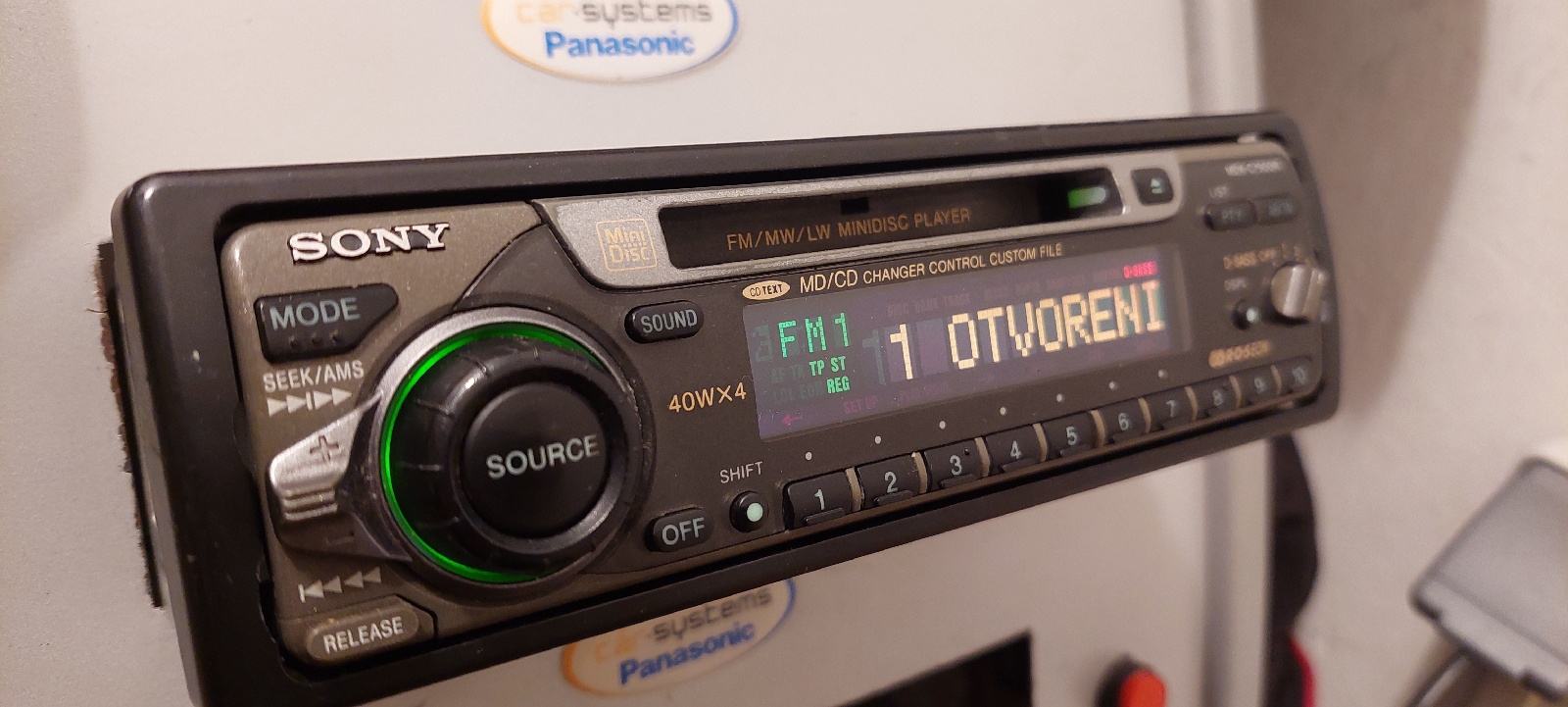 AUTORADIO MINIDISC SONY MDX-C 7900R