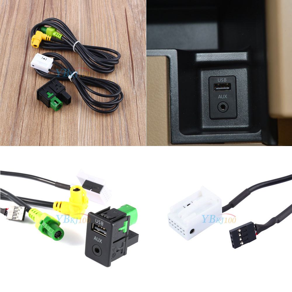 AUX USB adapter za VW autoradio RCD510+310+300+RNS315