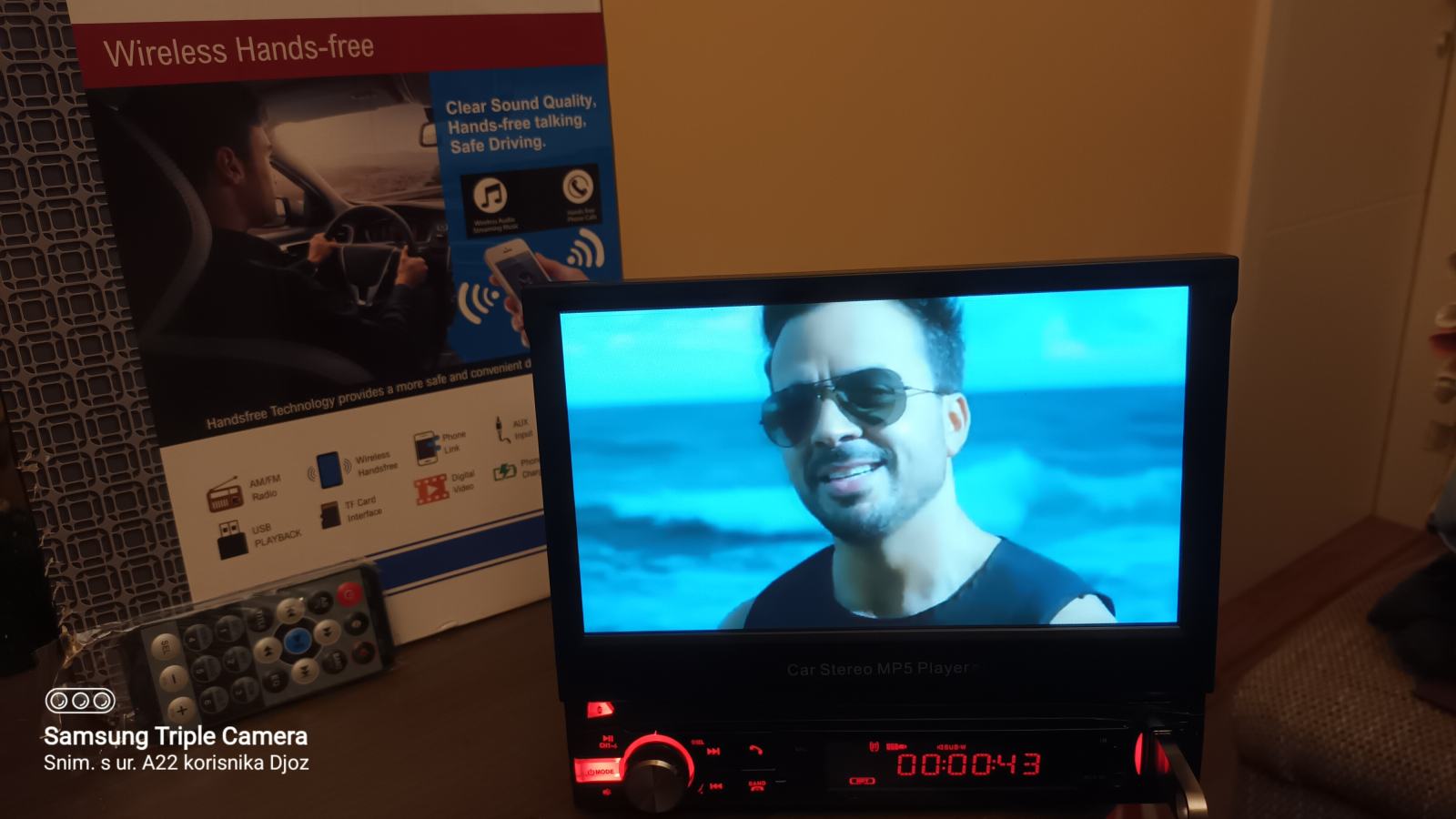 Multimedija 1Din 7Touch screen 4x50w