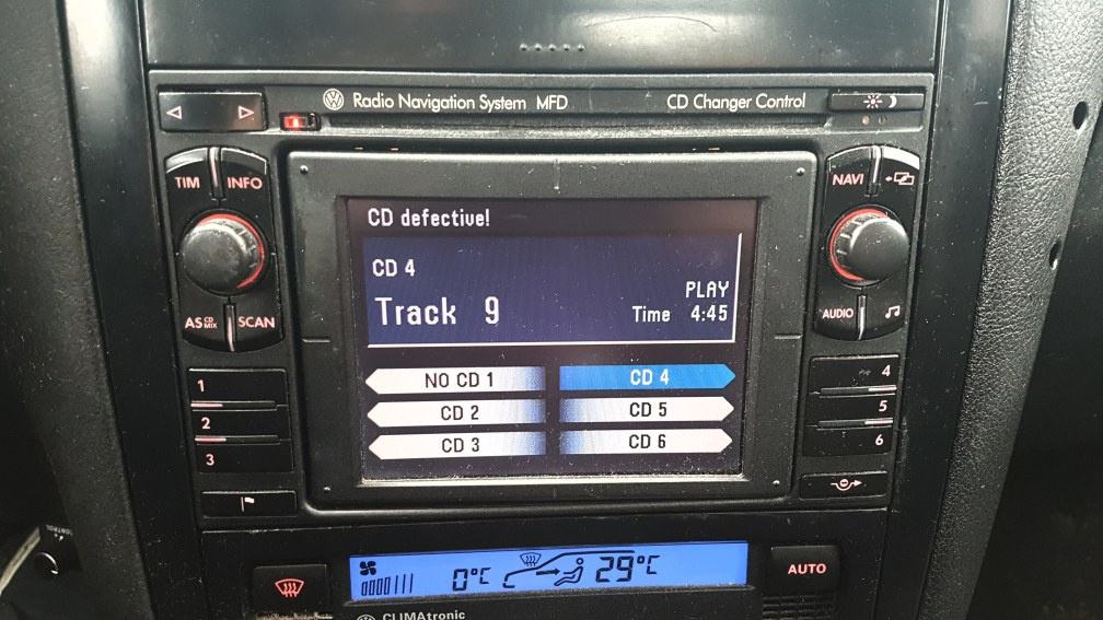 Rns mfd1 golf 4
