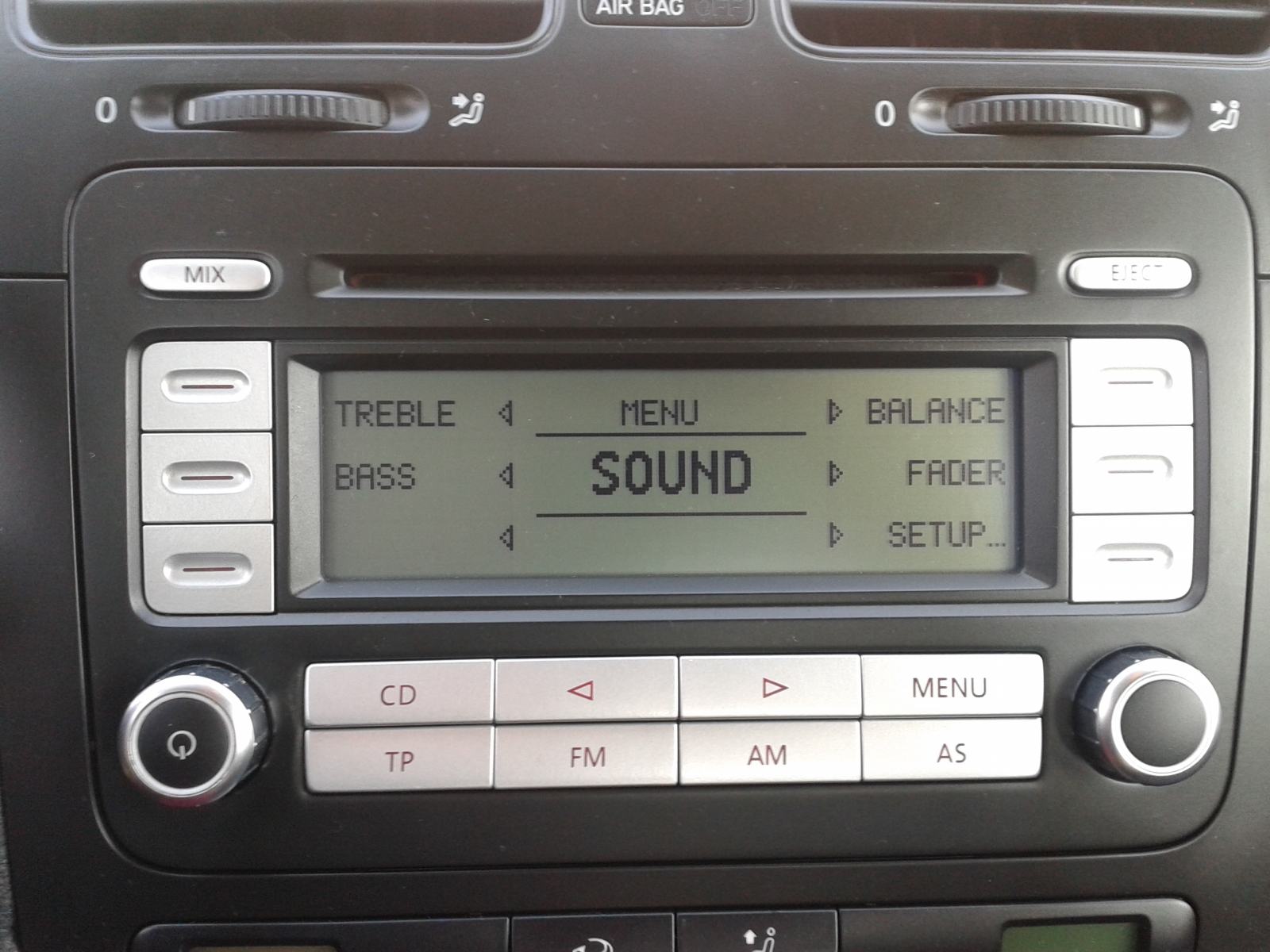 VW autoradio RCD 300